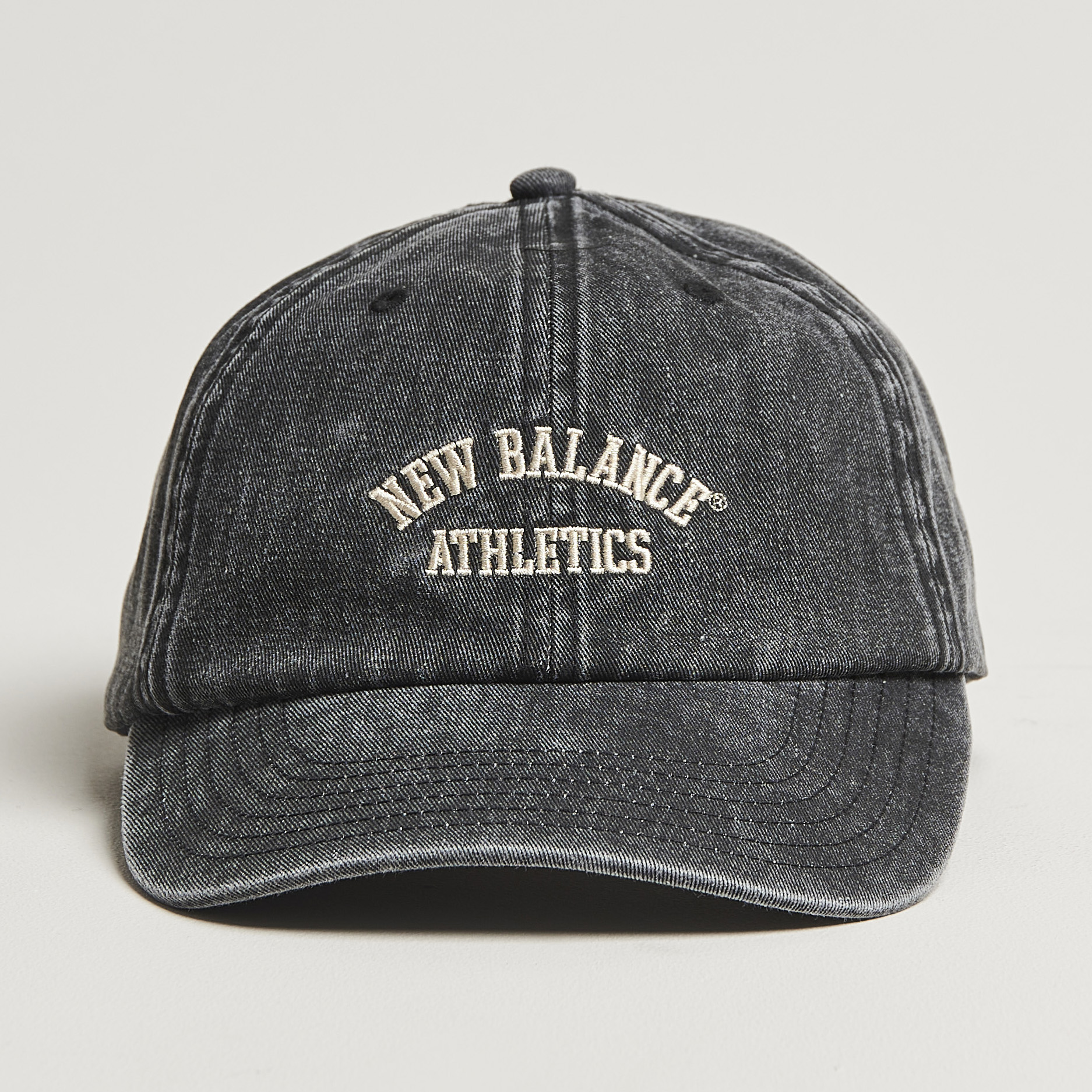 New Balance Athletics Cotton Cap Washed Black at CareOfCarl.com