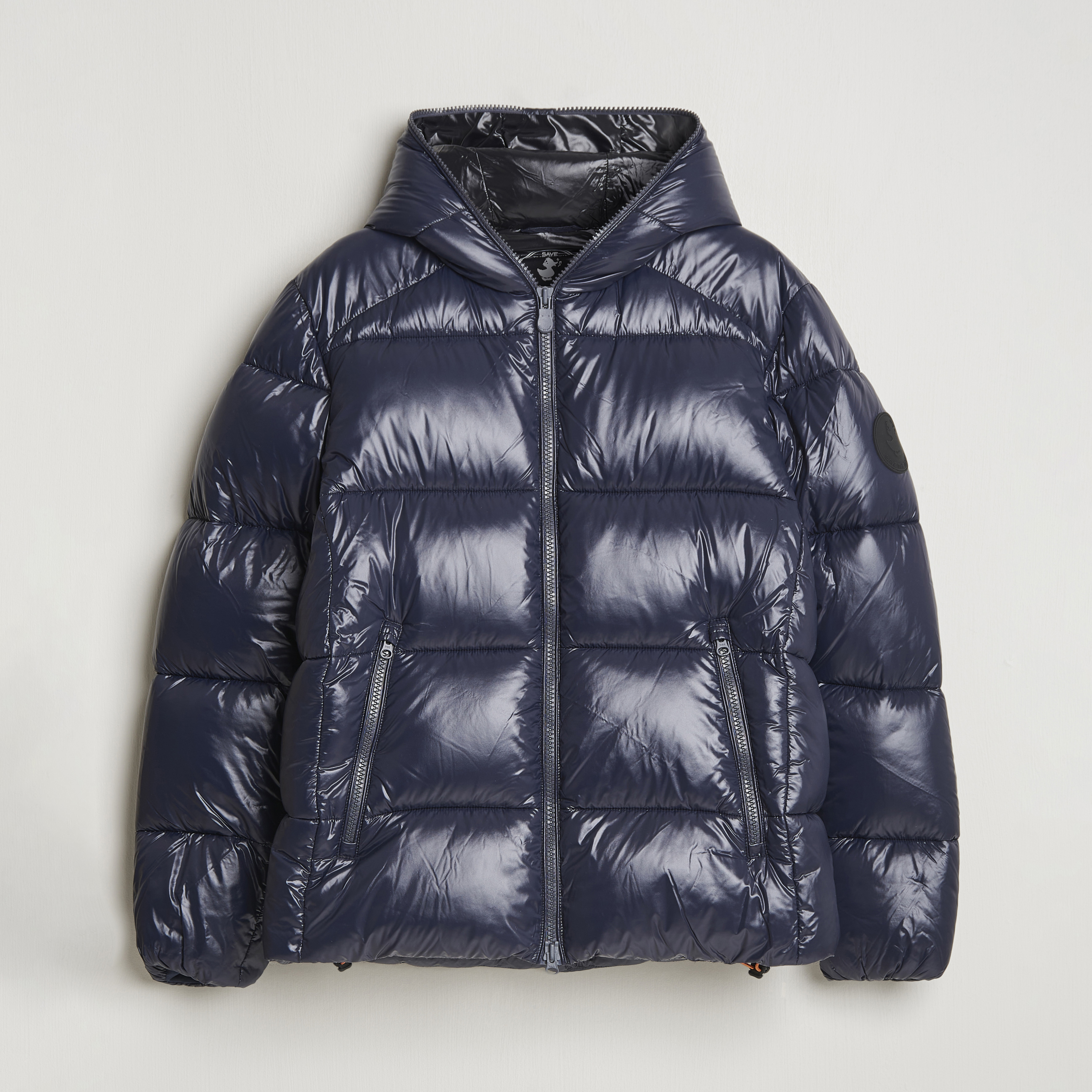 Save The Duck Edgard Padded Puffer Blue Black at CareOfCarl.com