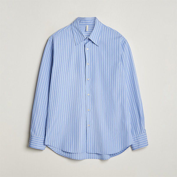 Sunflower Base Shirt Light Blue Stripe at CareOfCarl.com