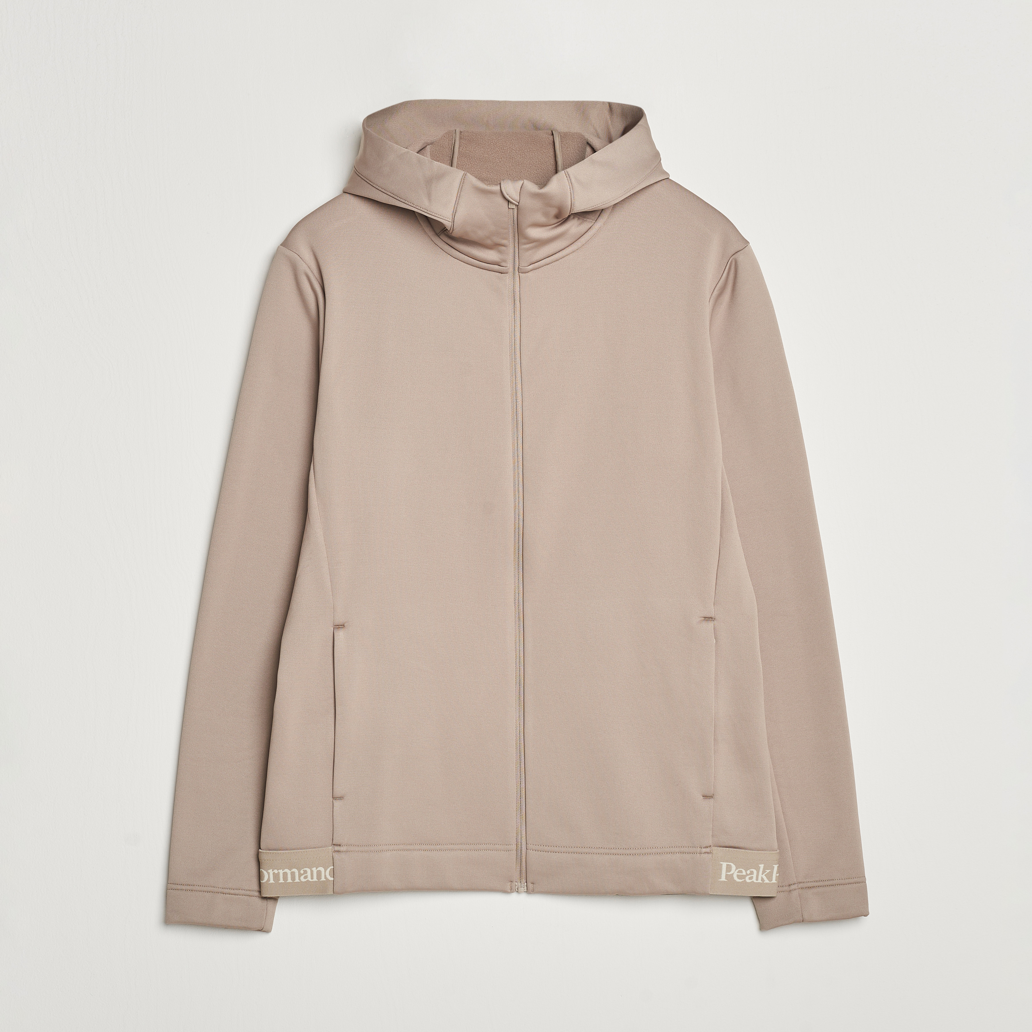 Peak Performance Rider Tech Zip Hood Avid Beige at CareOfCarl.com