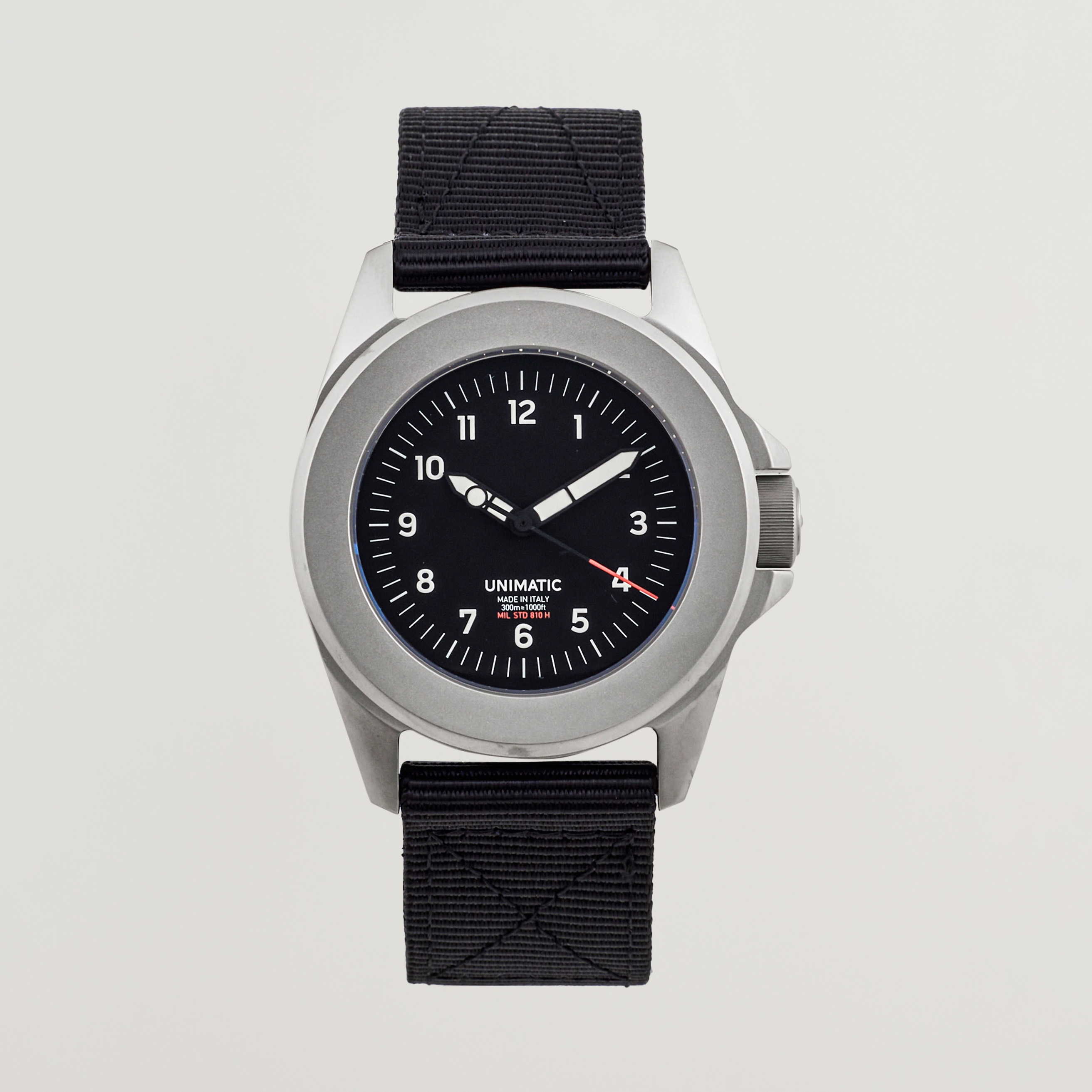 UNIMATIC UT4 Toolwatch Black at CareOfCarl.com