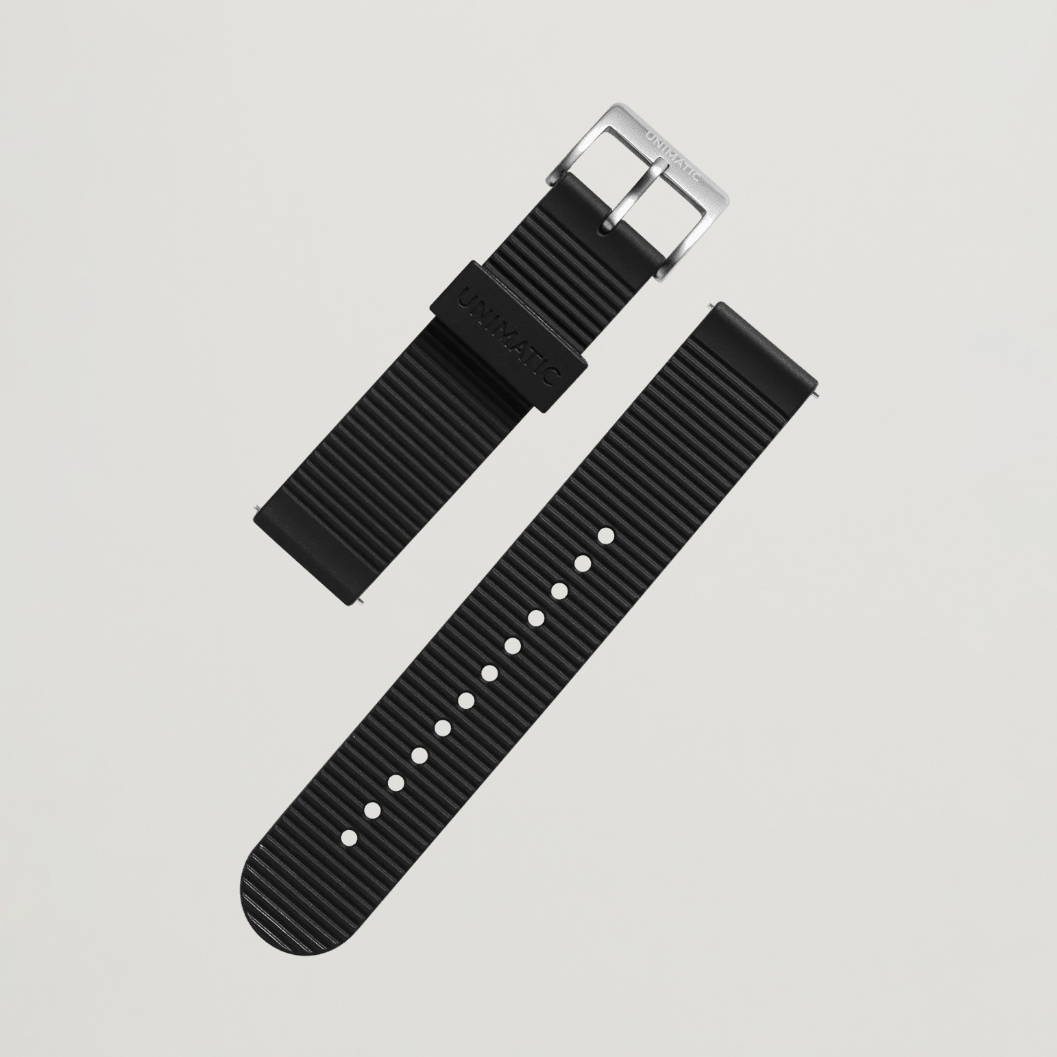 UNIMATIC TPU Quick Relese 22mm Strap Black at CareOfCarl.com