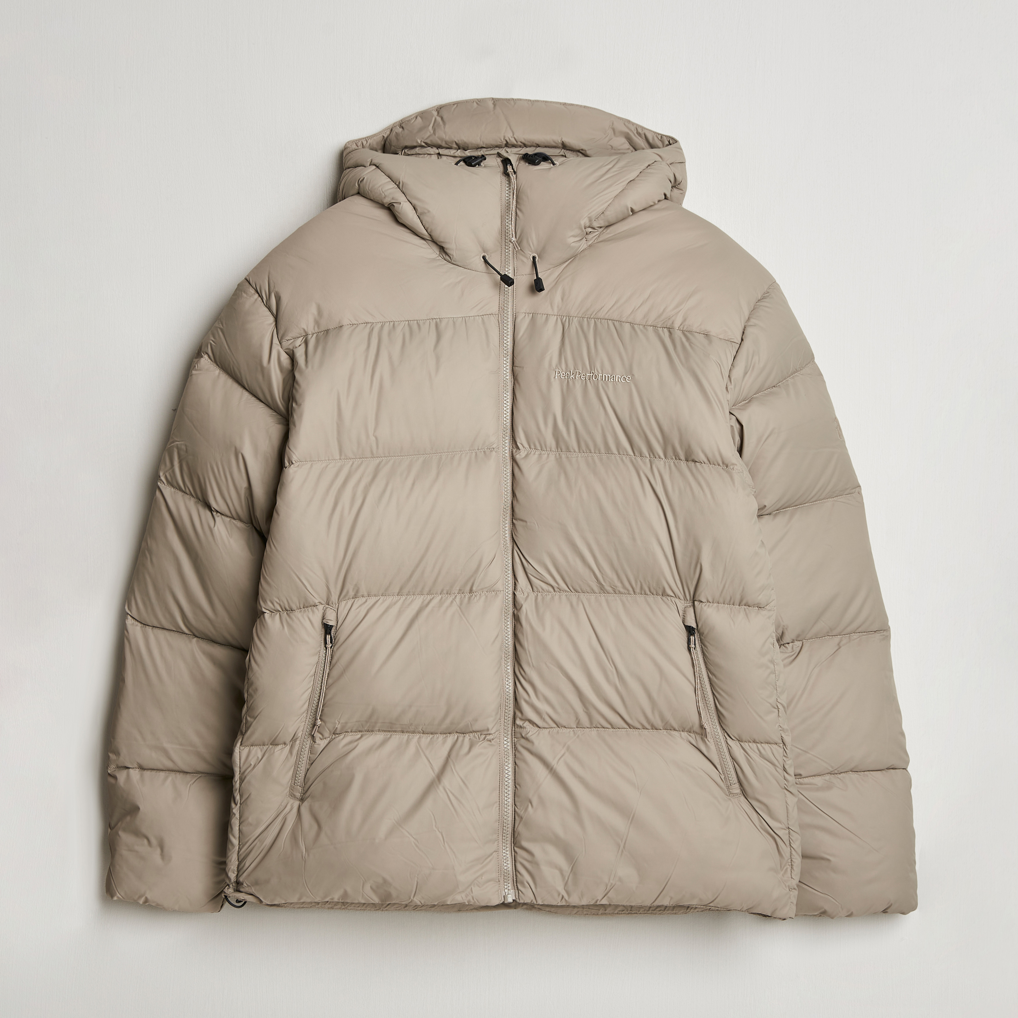 Peak Performance Frost Oversized Down Puffer Avid Beige at CareOfCarl.com