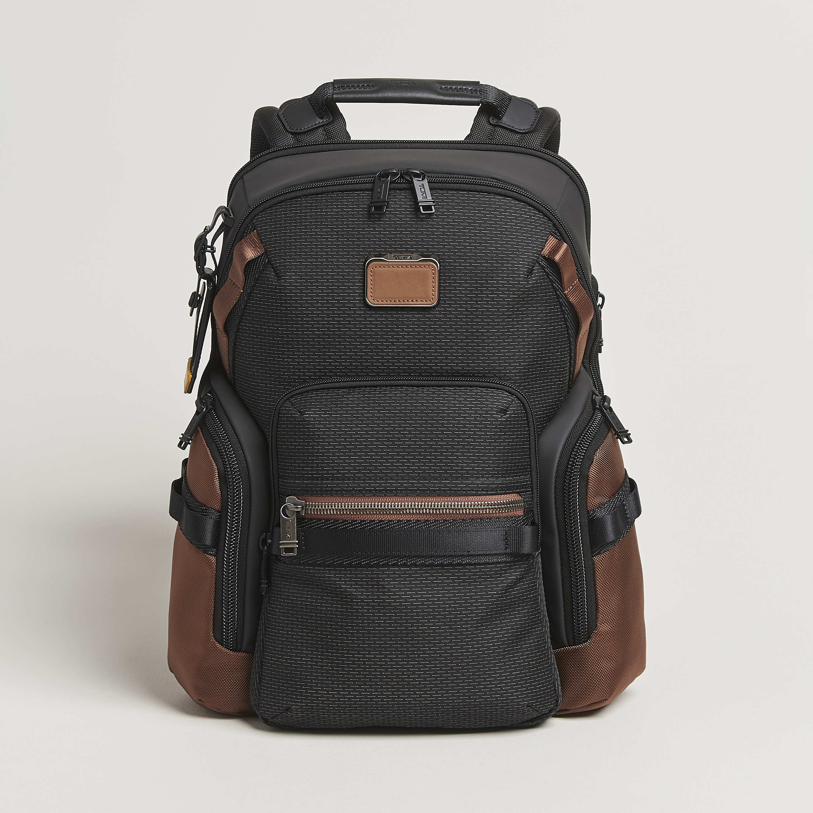 TUMI Alpha Bravo Navigation Backpack Black Onyx at CareOfCarl.com
