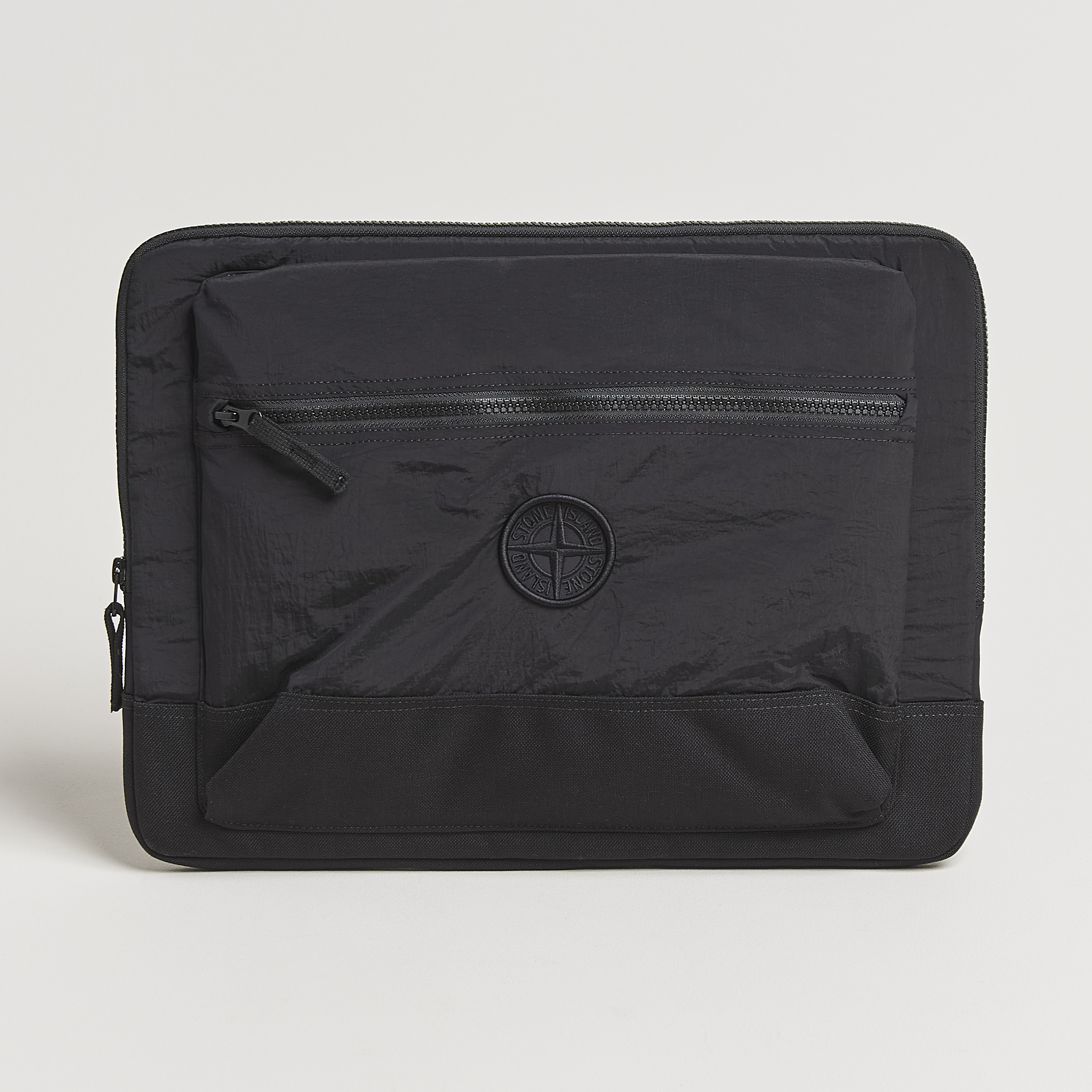 Stone Island Nylon Metal Pouch Portfolio Black at CareOfCarl.com