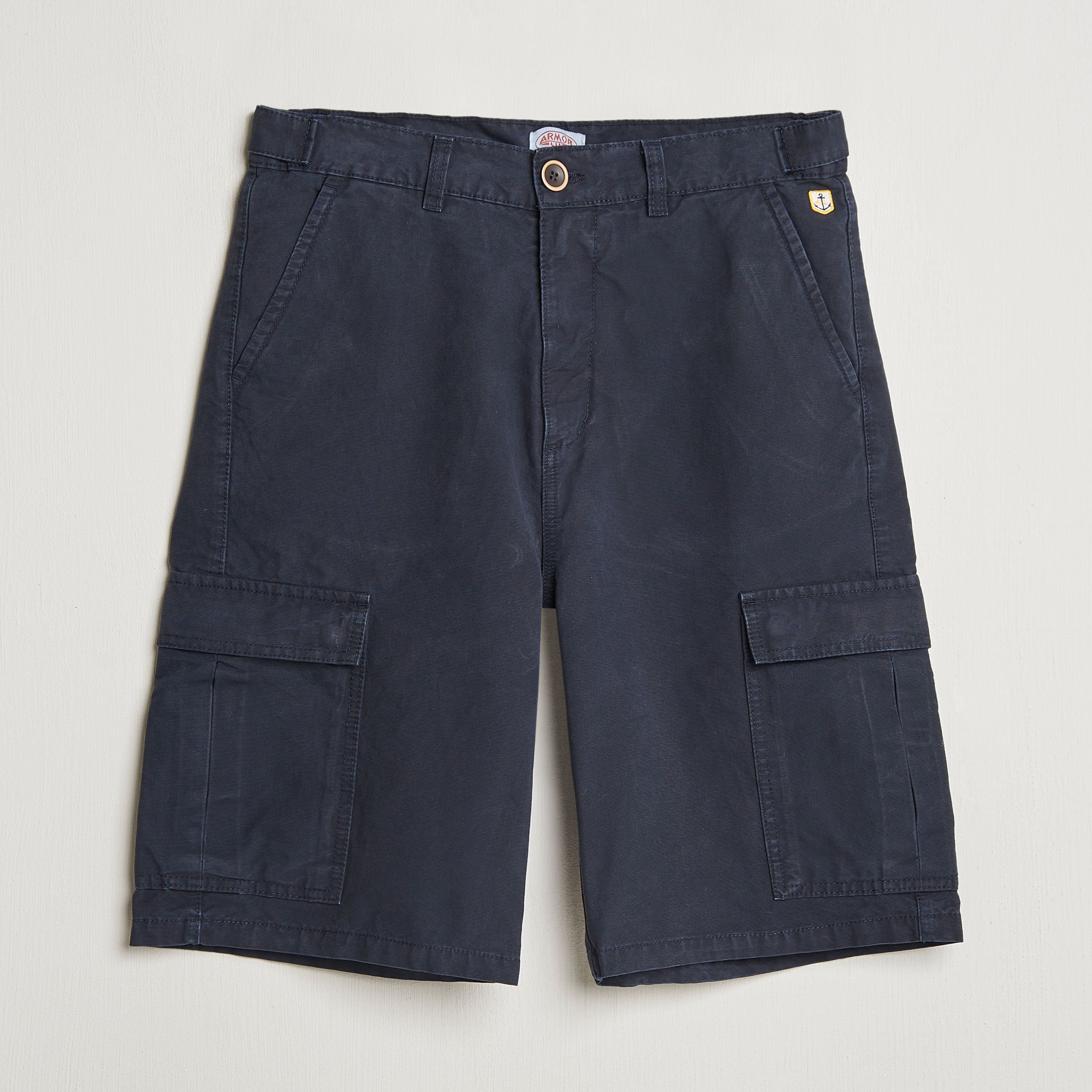 Armor-lux Heritage Cargo Shorts Rich Navy at CareOfCarl.com