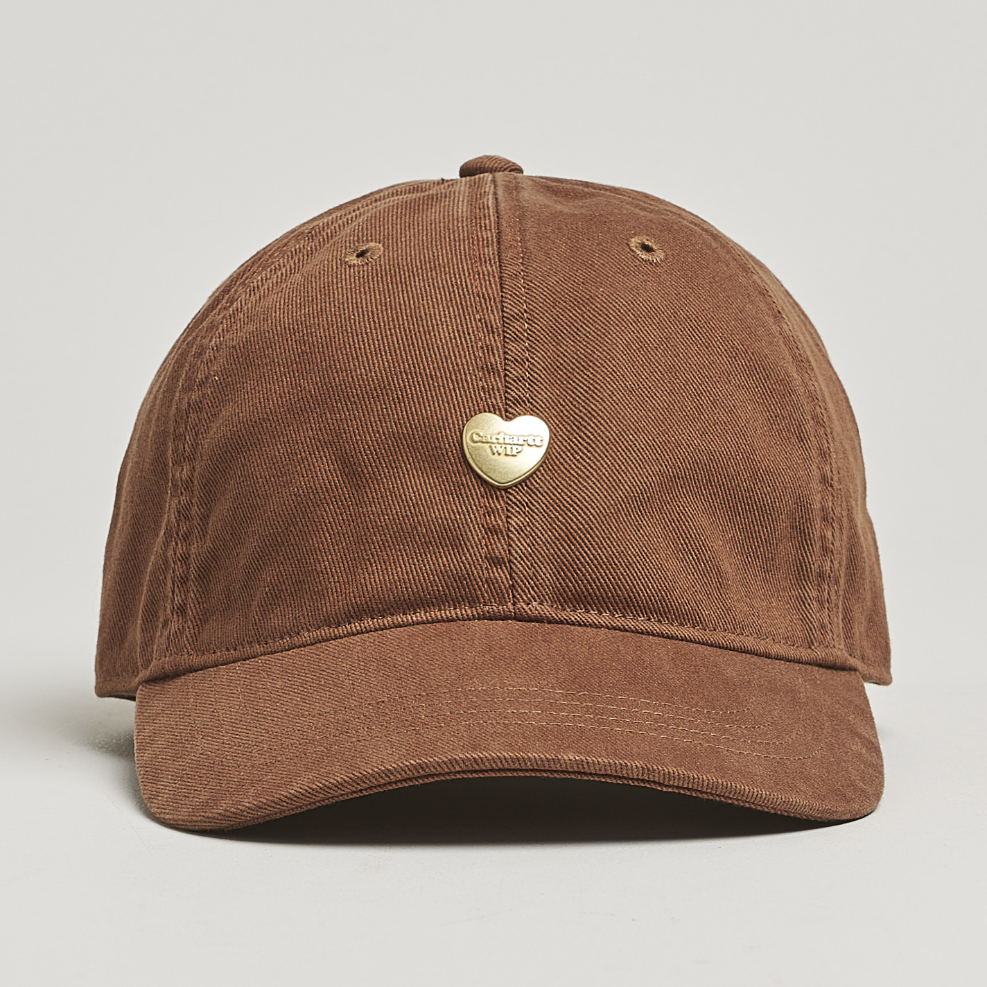 Carhartt WIP Heart Metal Cap Hamilton Brown at CareOfCarl.com