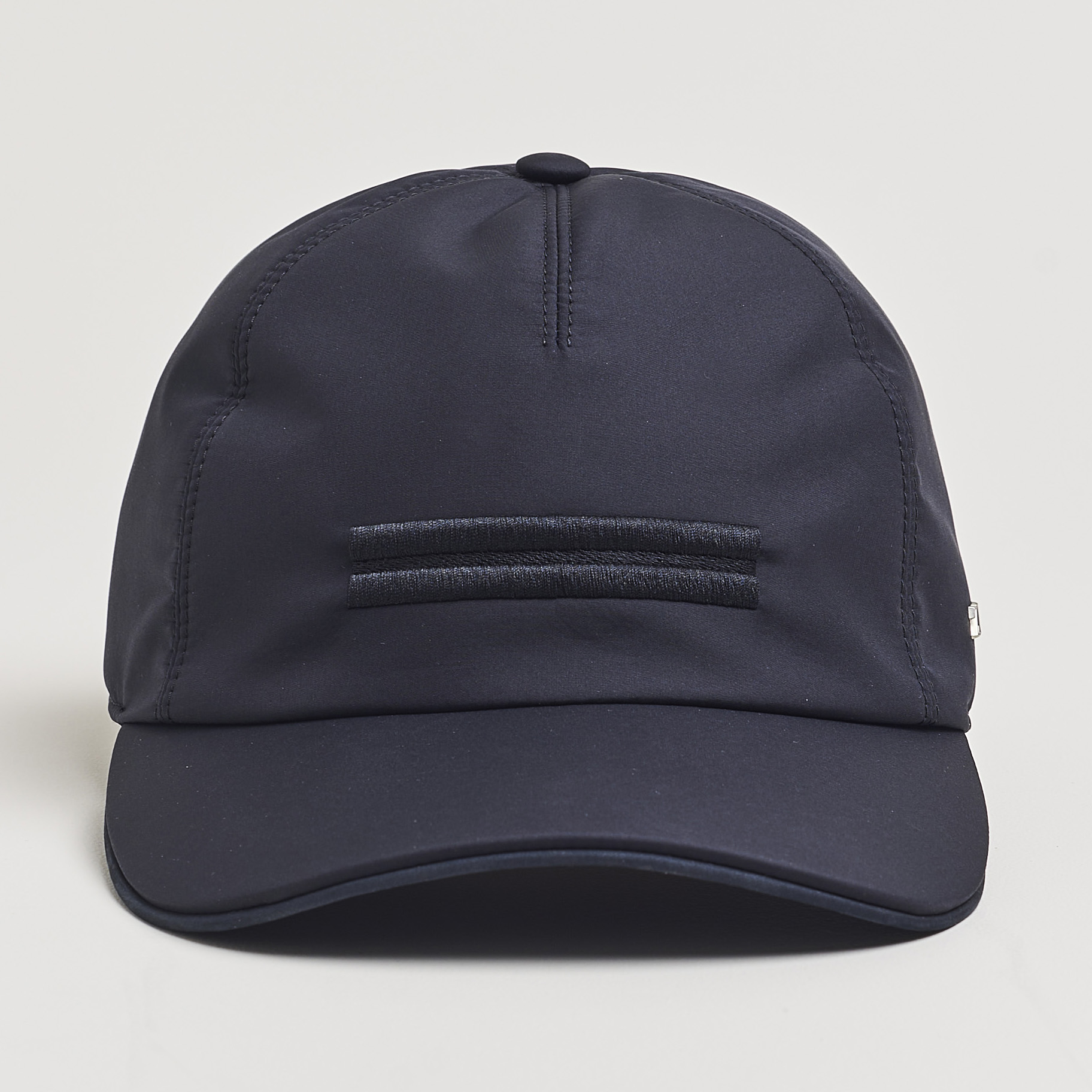 Zegna Padded Baseball Cap Navy at CareOfCarl.com