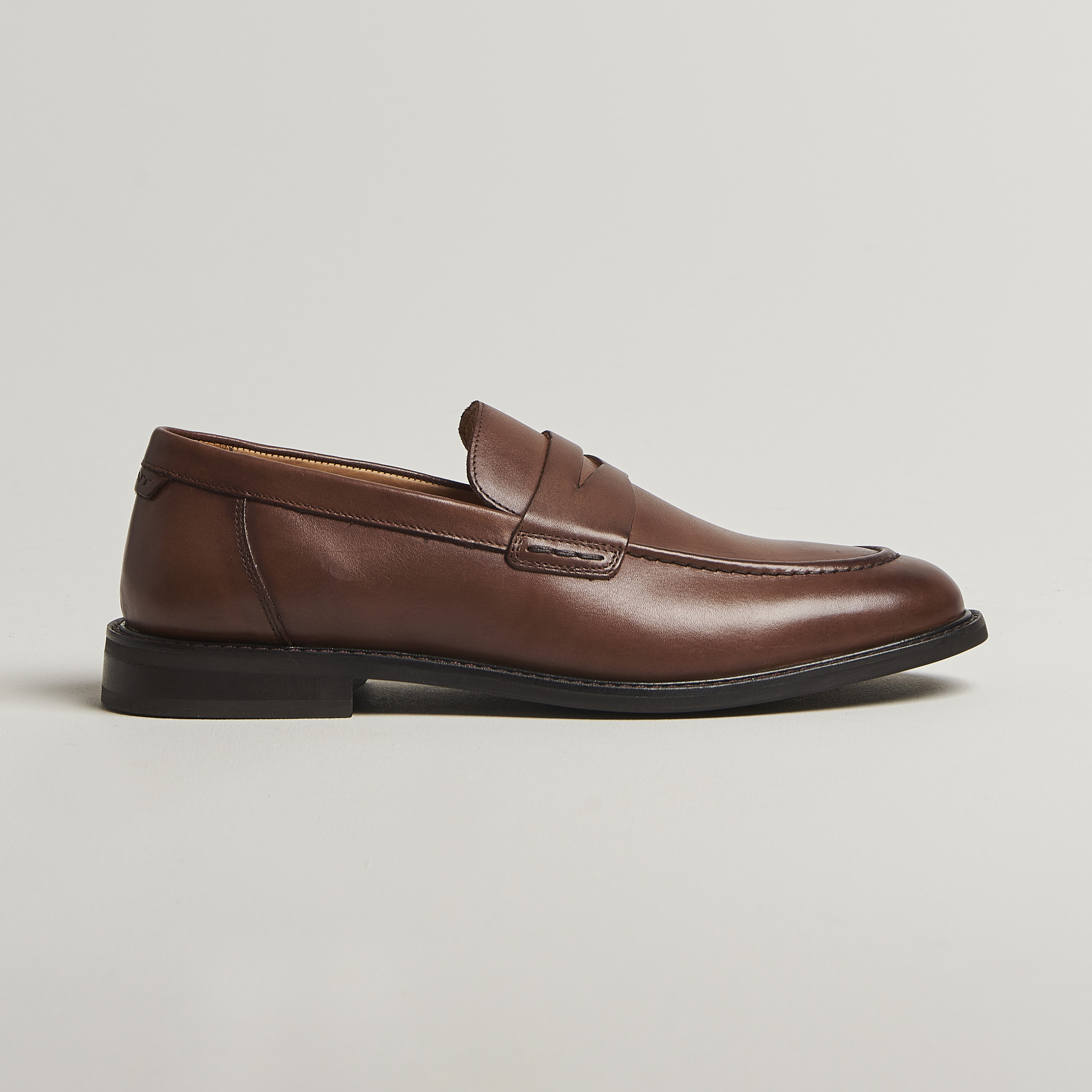 GANT Lozham Leather Loafer Cognac at CareOfCarl.com