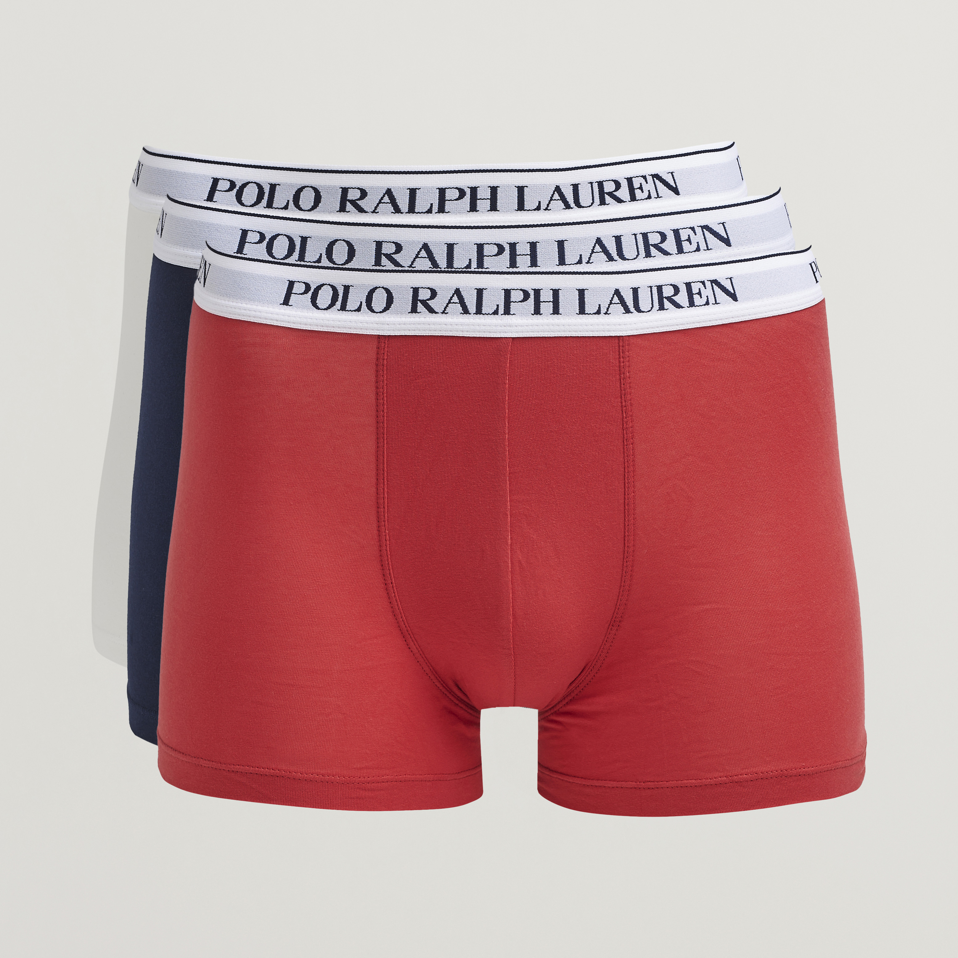 Polo Ralph Lauren 3-Pack Trunk Navy/Red/White at CareOfCarl.com