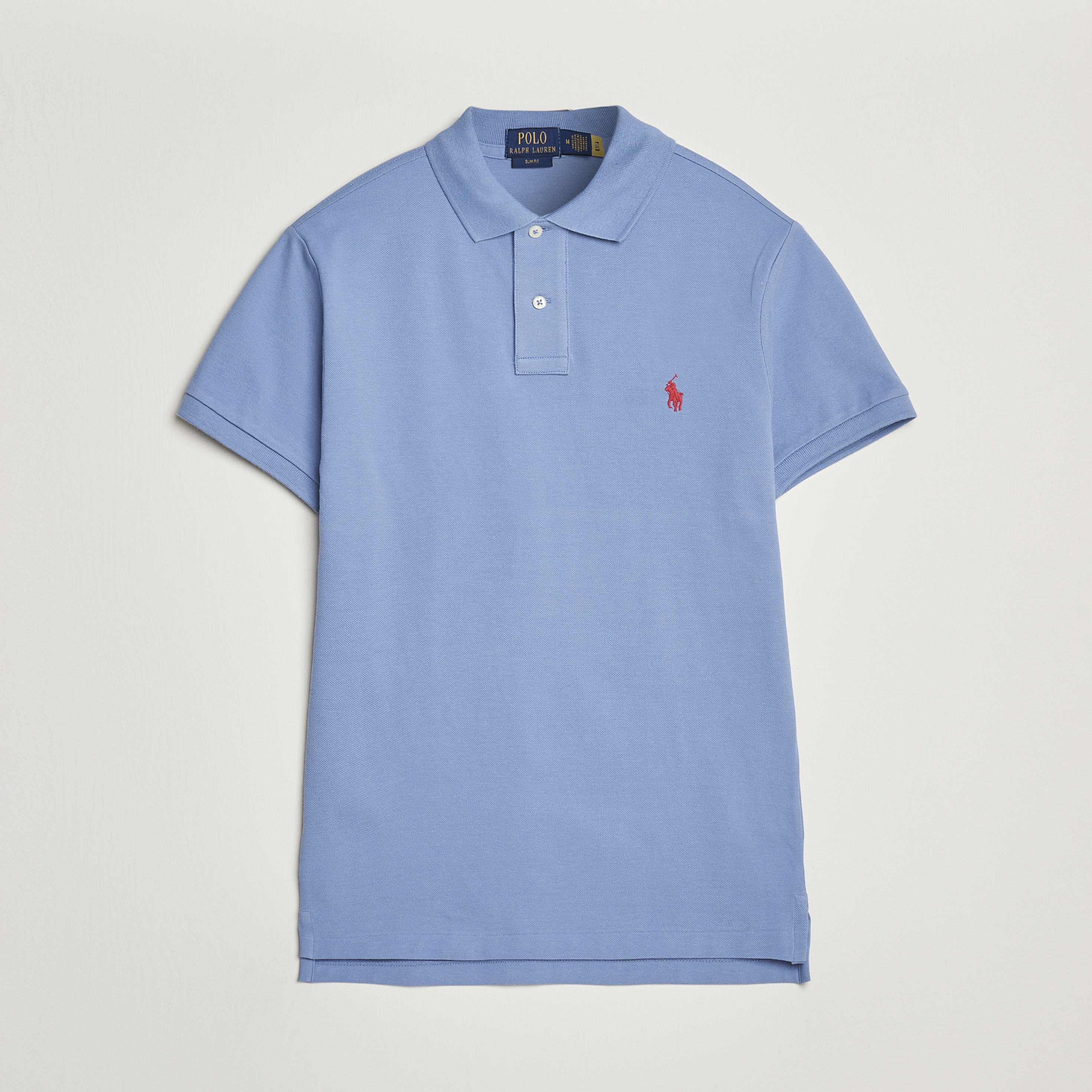 Polo Ralph Lauren Slim Fit Polo Campus Blue at CareOfCarl.com