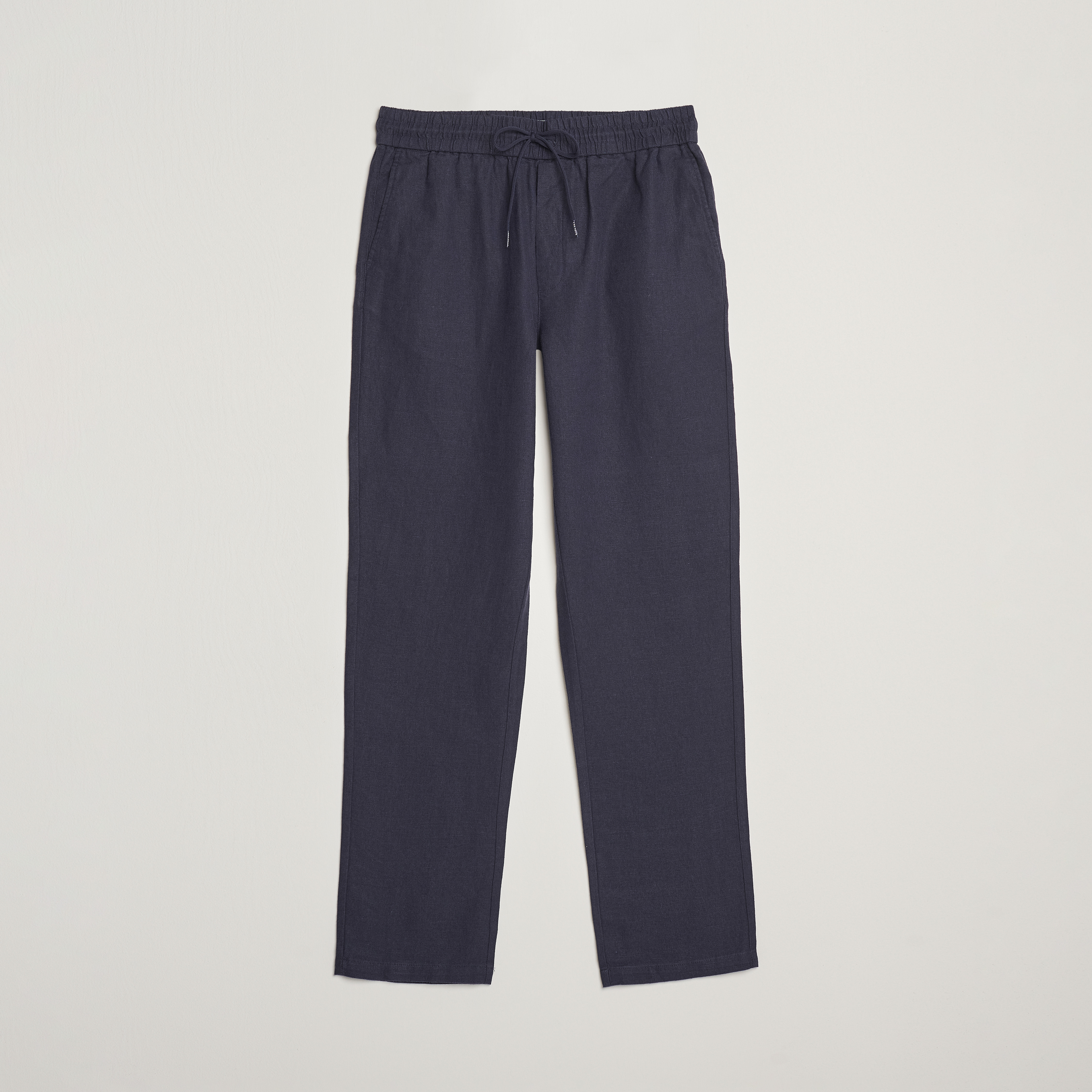 Les Deux Patrick Linen Pants Navy at CareOfCarl.com