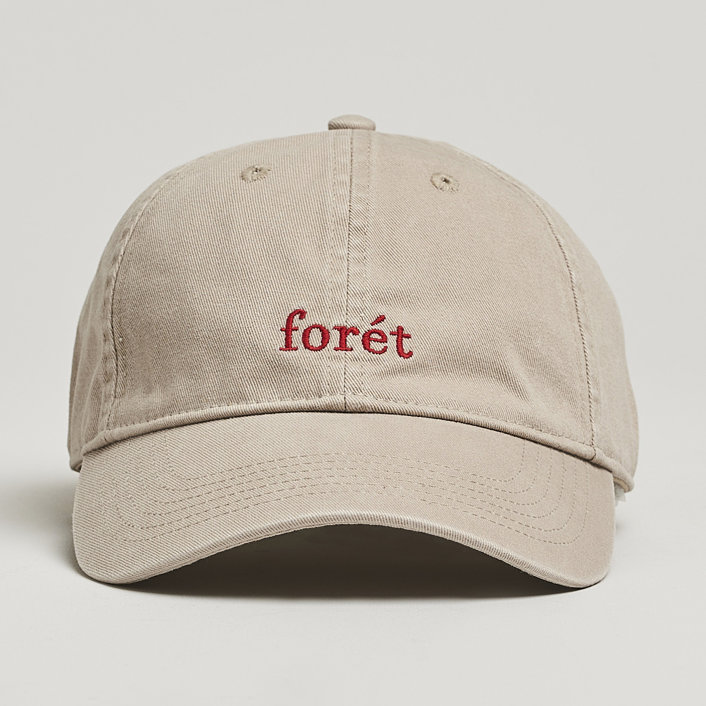 Forét Hawk Washed Cap Khaki at CareOfCarl.com
