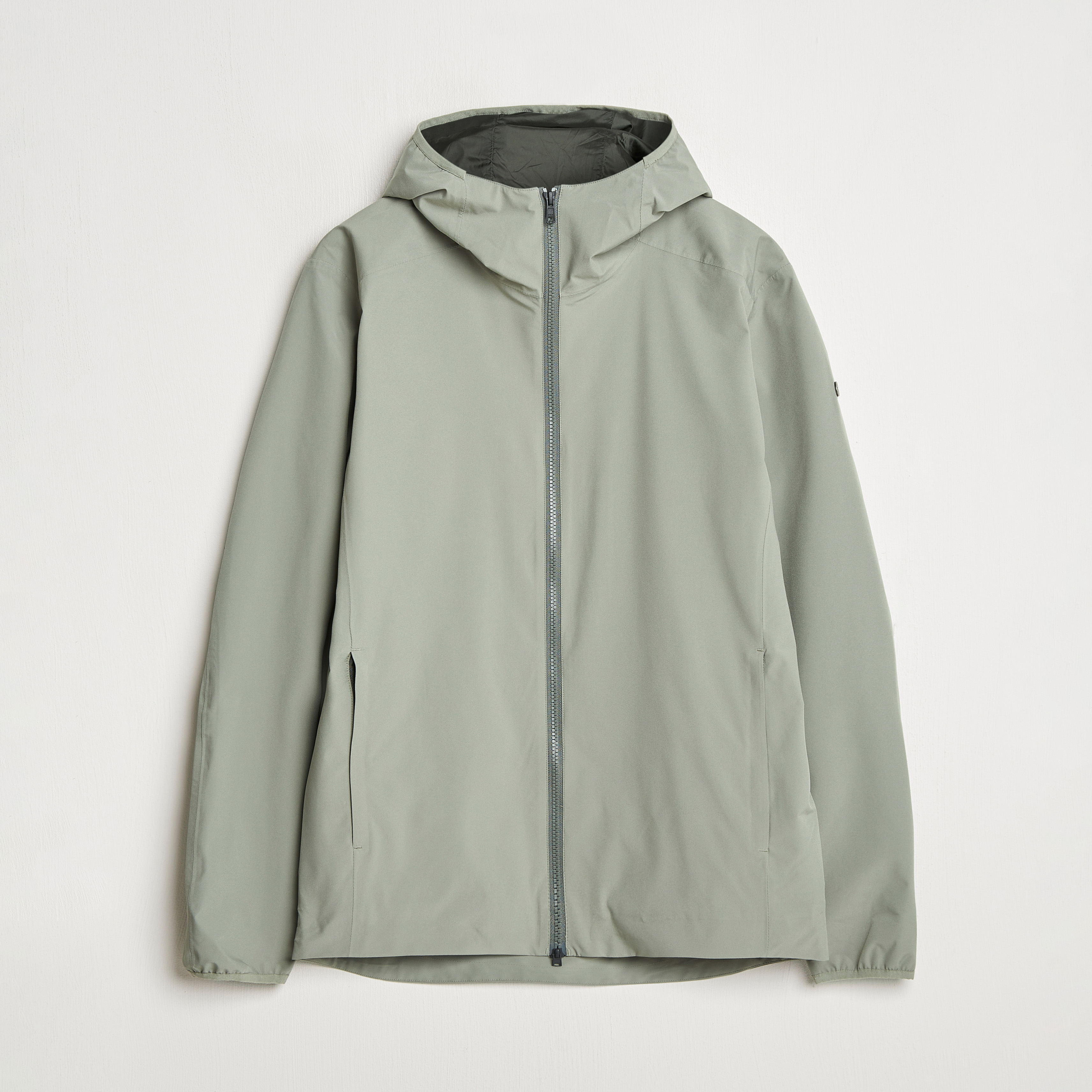 Scandinavian Edition Hood Waterproof Jacket Light Green at CareOfCarl.com