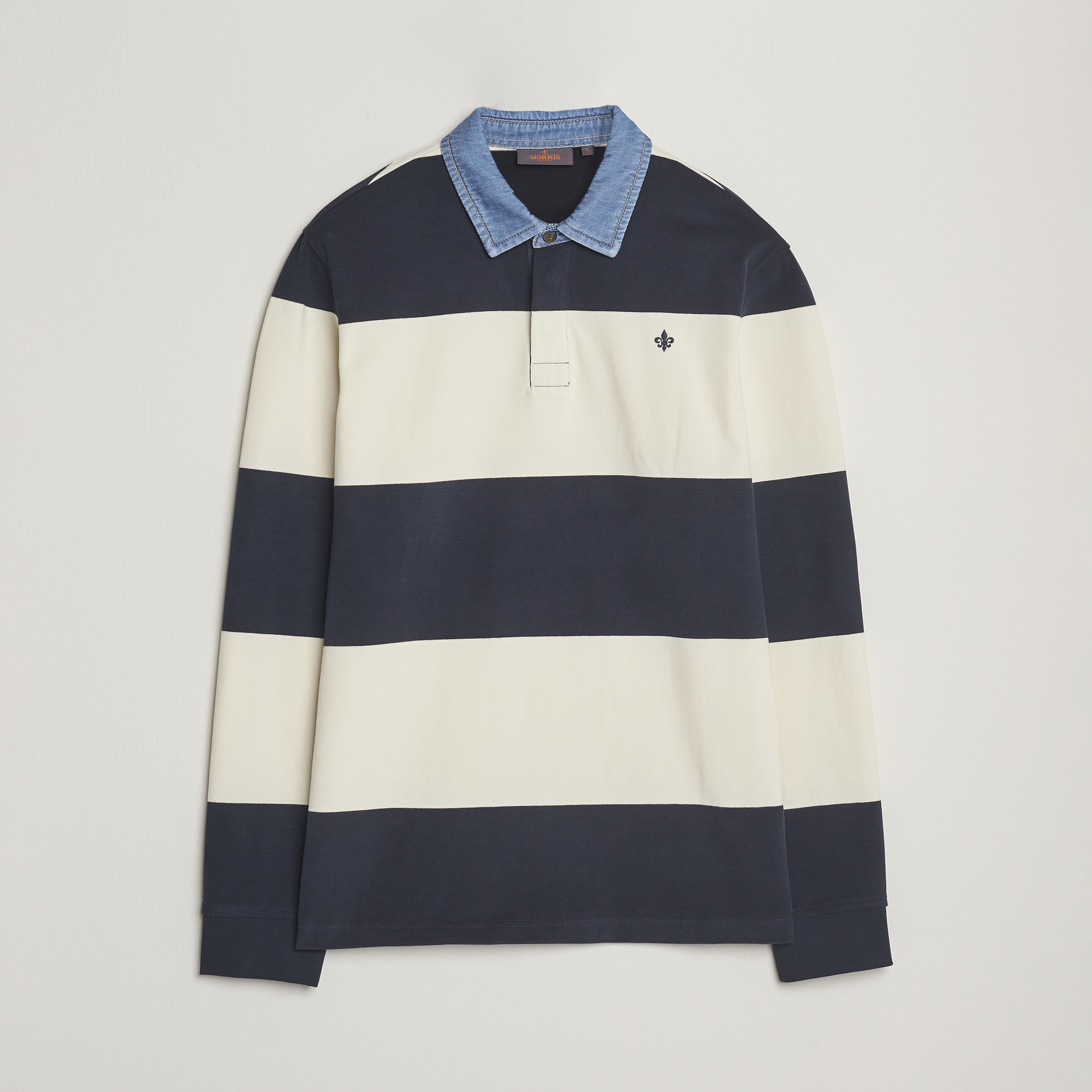 Morris Harbour Rugger Blue/White at CareOfCarl.com