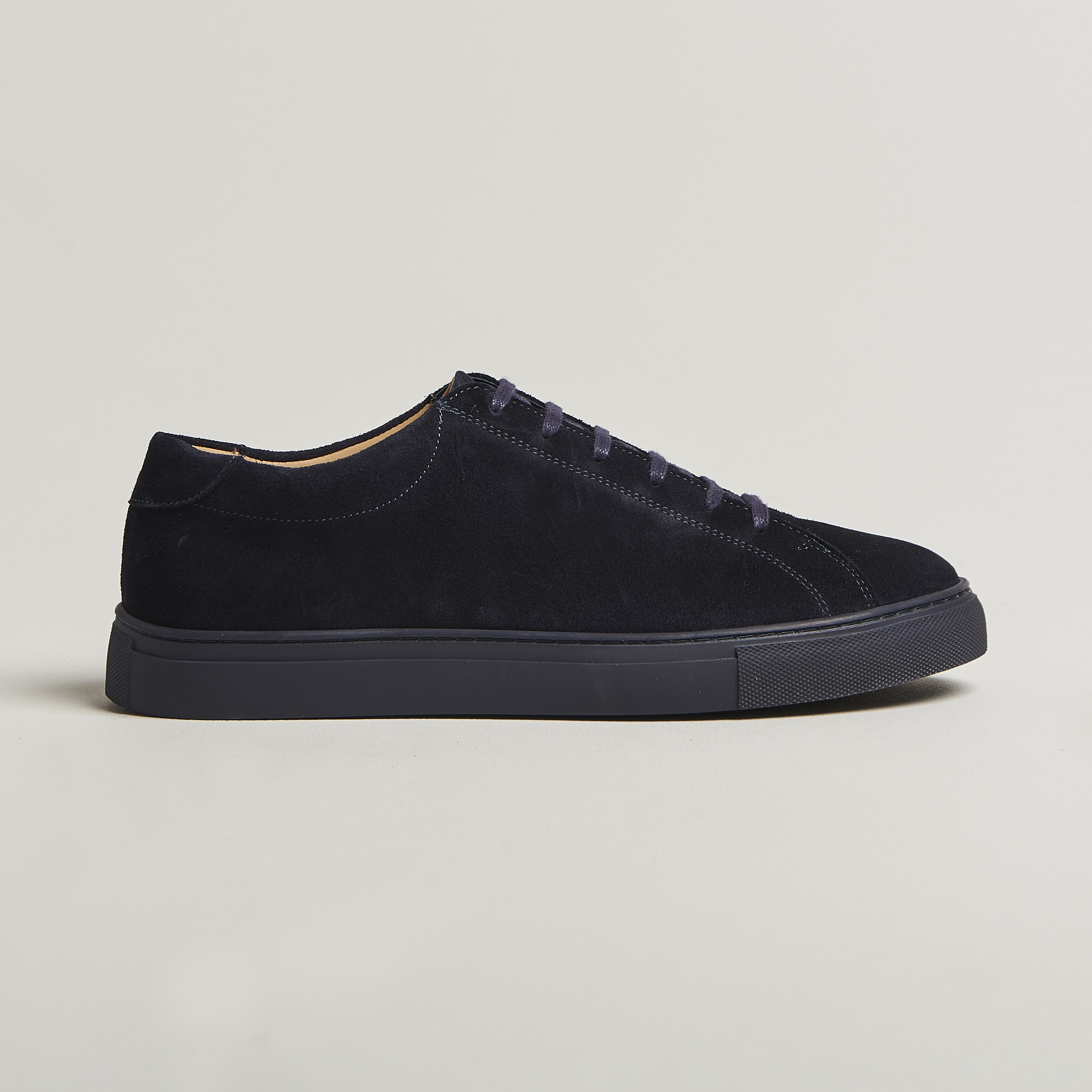 Myrqvist Oaxen Monochrome II Sneaker Navy Suede at CareOfCarl.com
