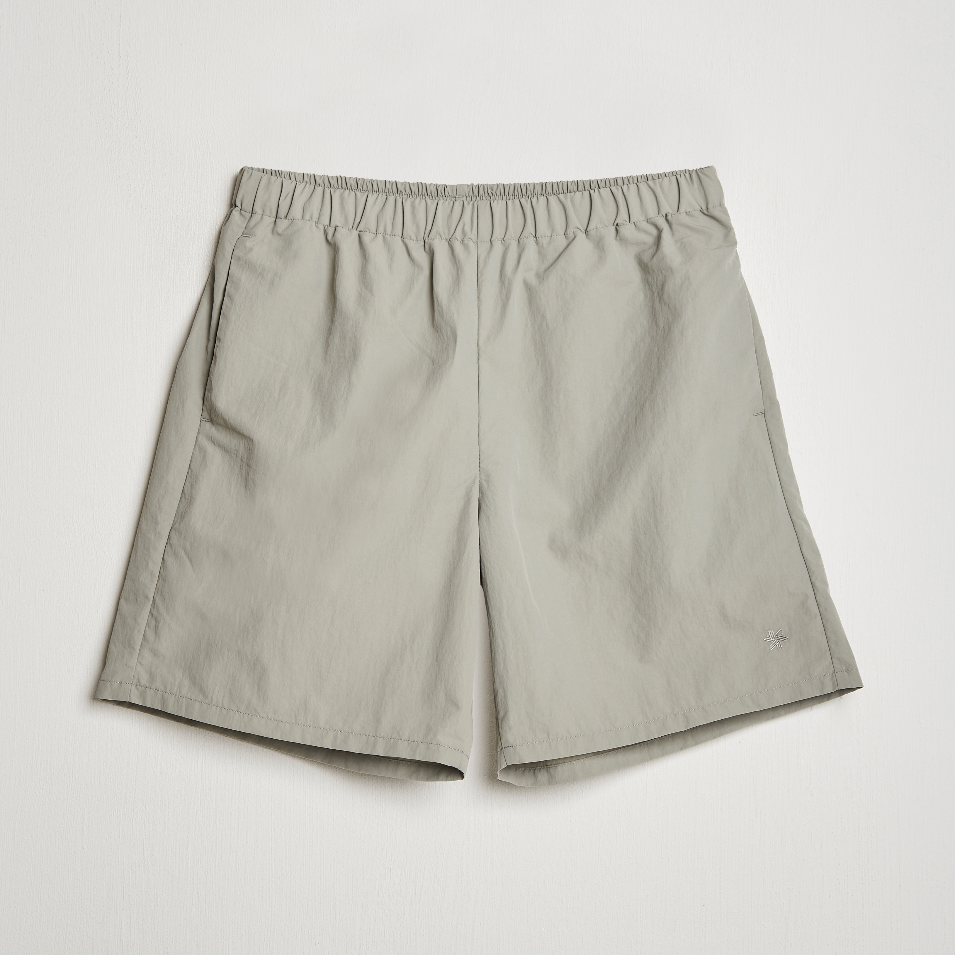 Goldwin Nylon Shorts Moon Mist at CareOfCarl.com
