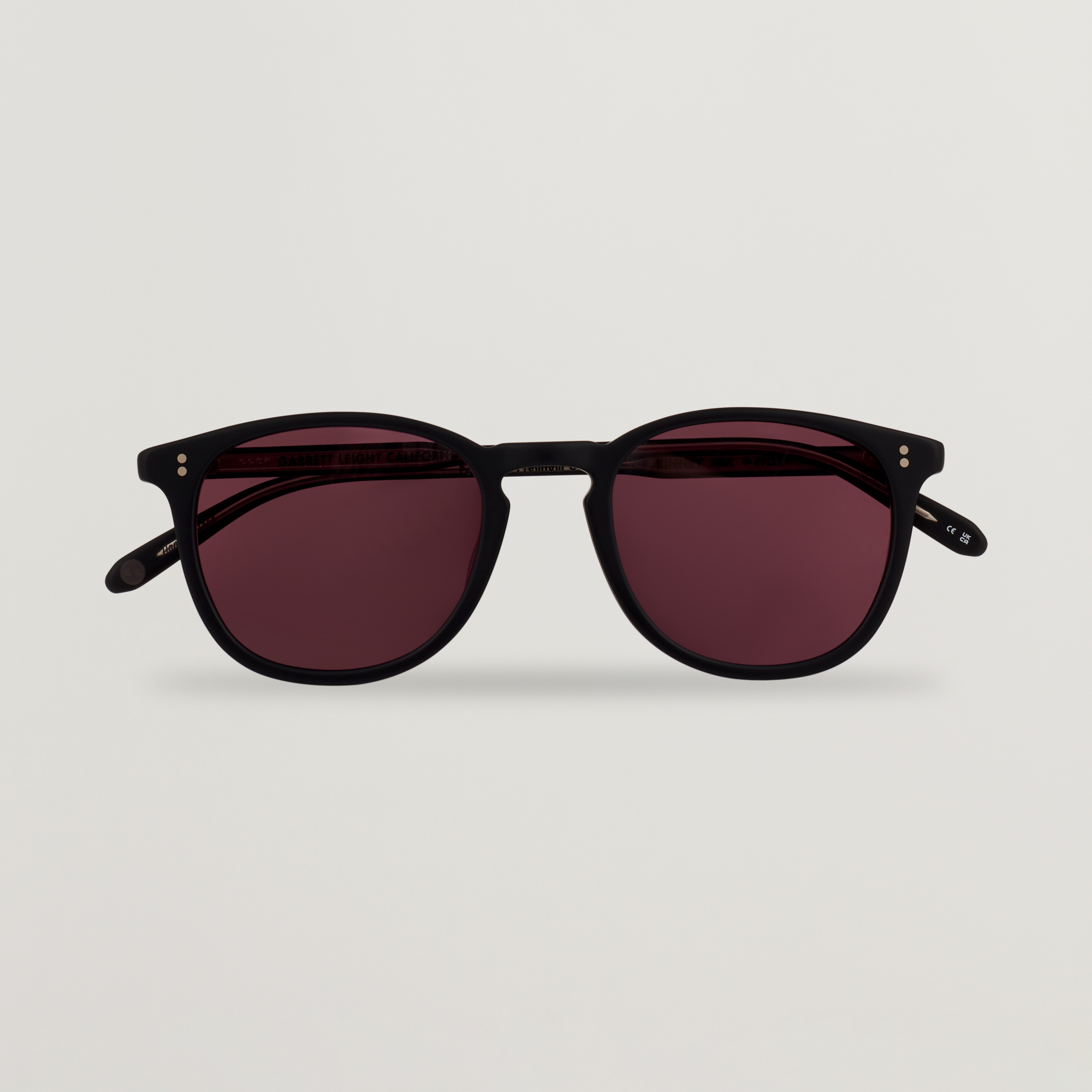 Garrett Leight Kinney 49 Sunglasses Black at CareOfCarl.com