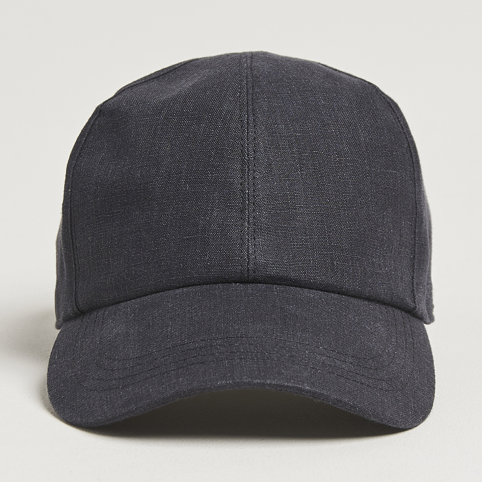 Wigéns Baseball Linen Cap Black at CareOfCarl.com