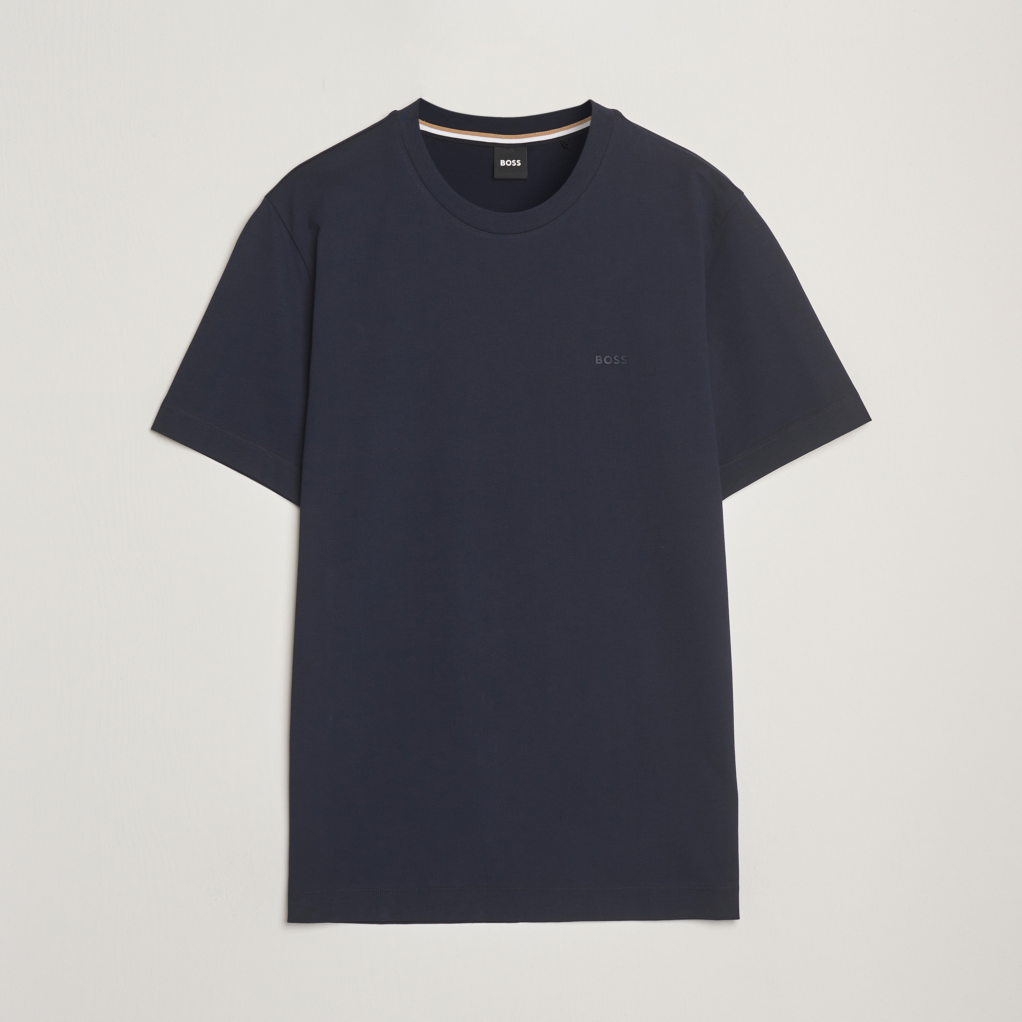 BOSS BLACK Thompson Crew Neck T-Shirt Dark Blue at CareOfCarl.com