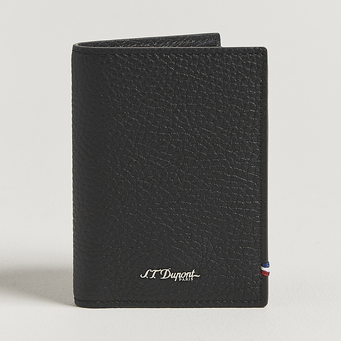 S.T. Dupont Neo Capsule Credit Card Wallet Black Grained at CareOfCarl.com