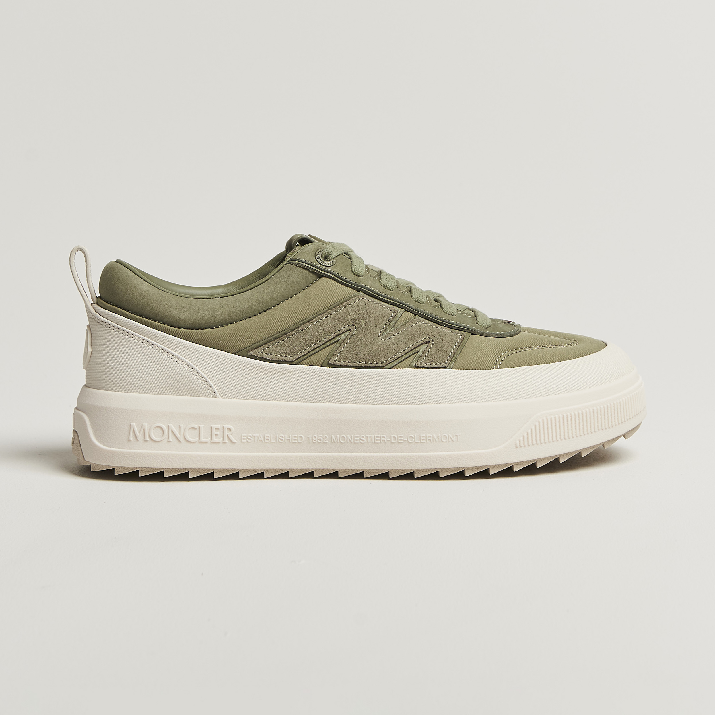 Moncler Monpulse Sneakers Olive at CareOfCarl.com