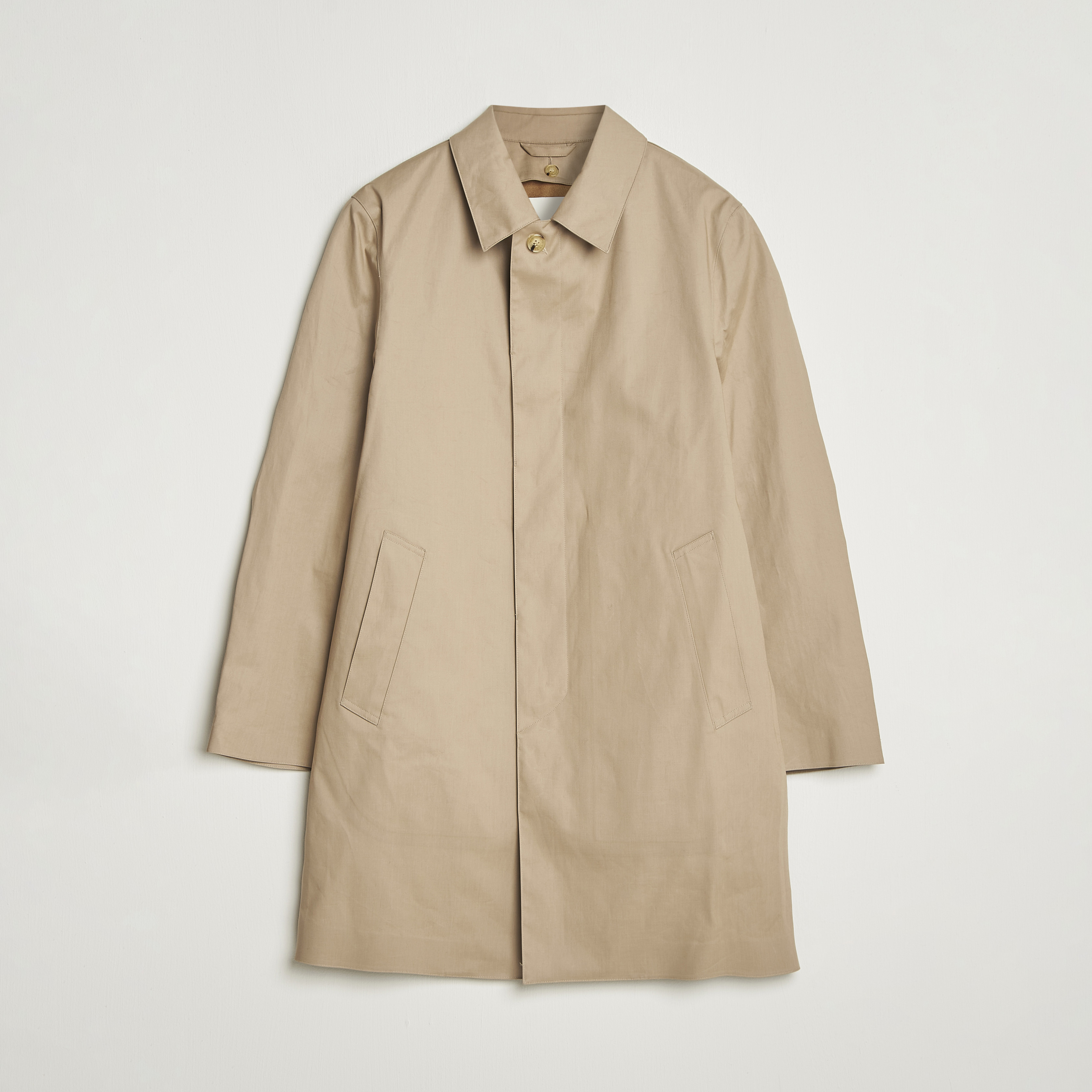Mackintosh Dunoon Car Coat Fawn at CareOfCarl.com