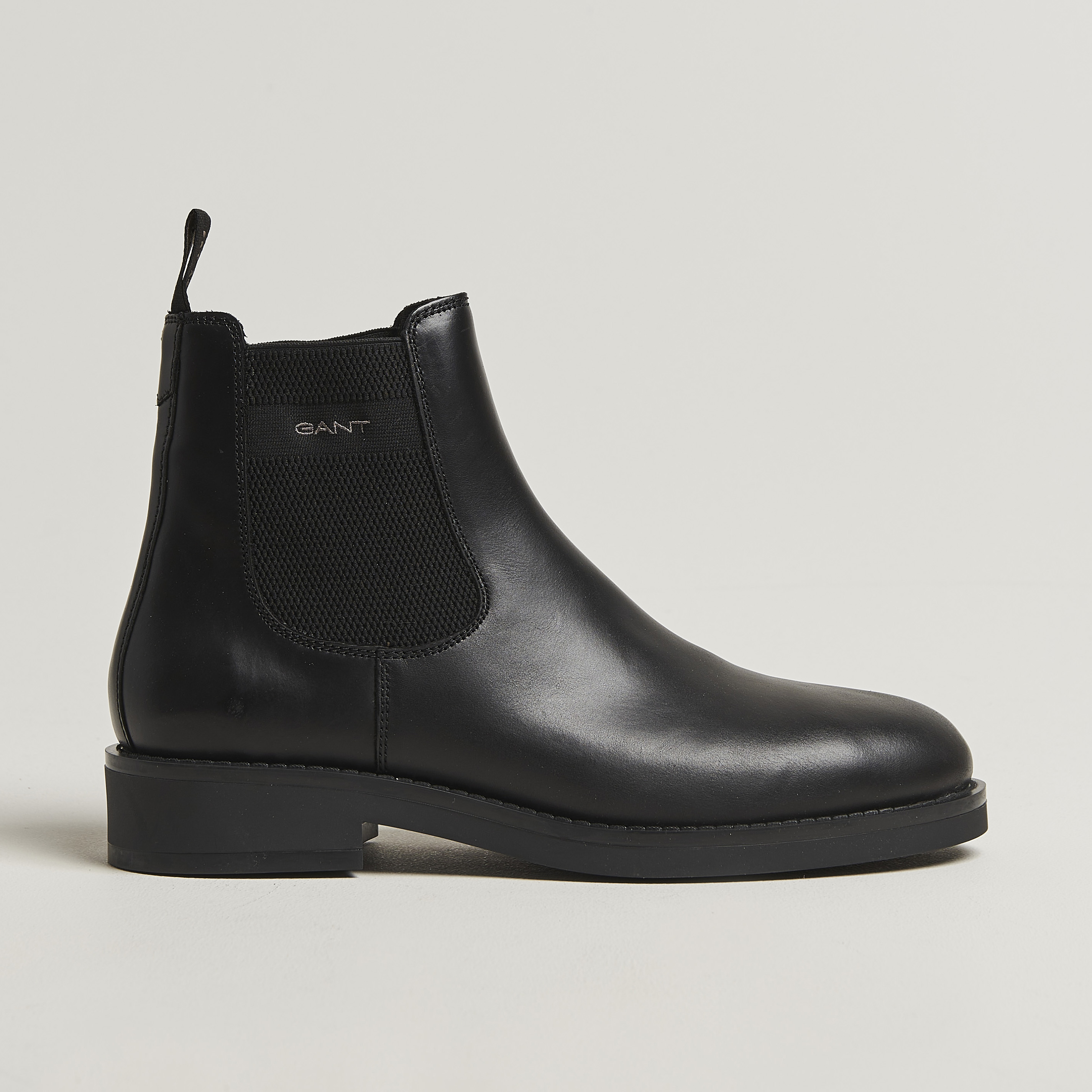 GANT Prepdale Leather Chelsea Boot Black at CareOfCarl.com