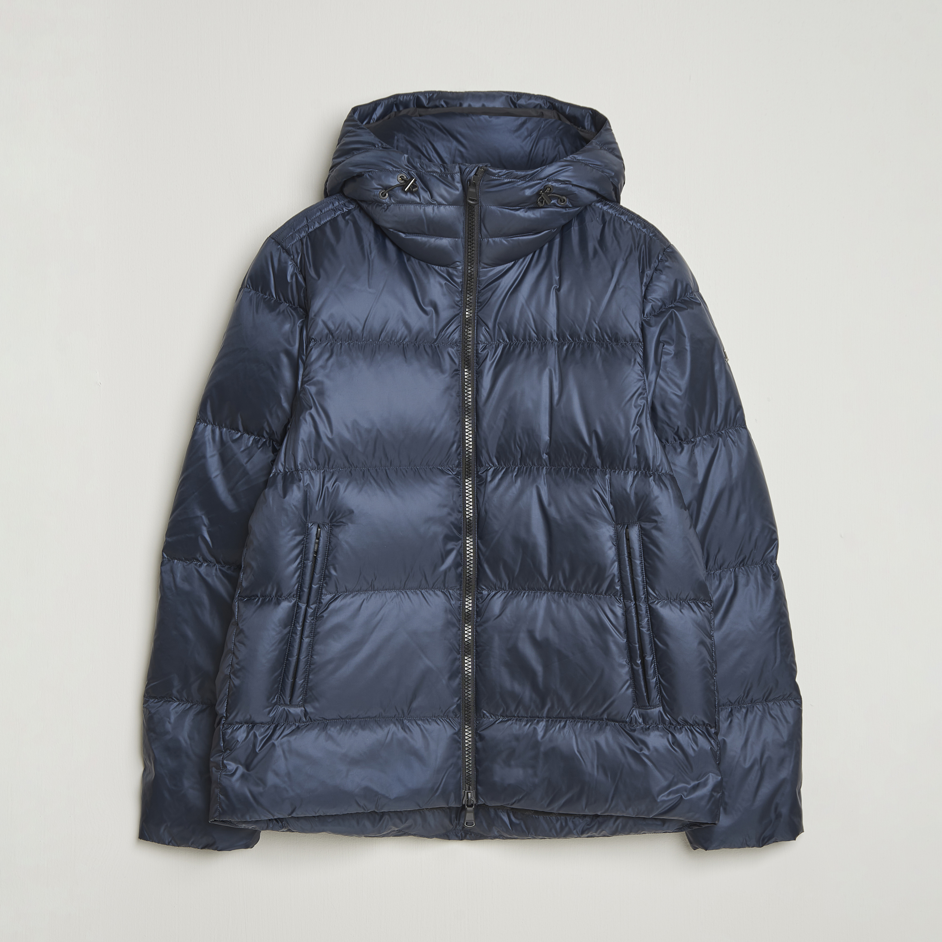 J.Lindeberg Daryl Down Hooded Jacket Navy at CareOfCarl.com