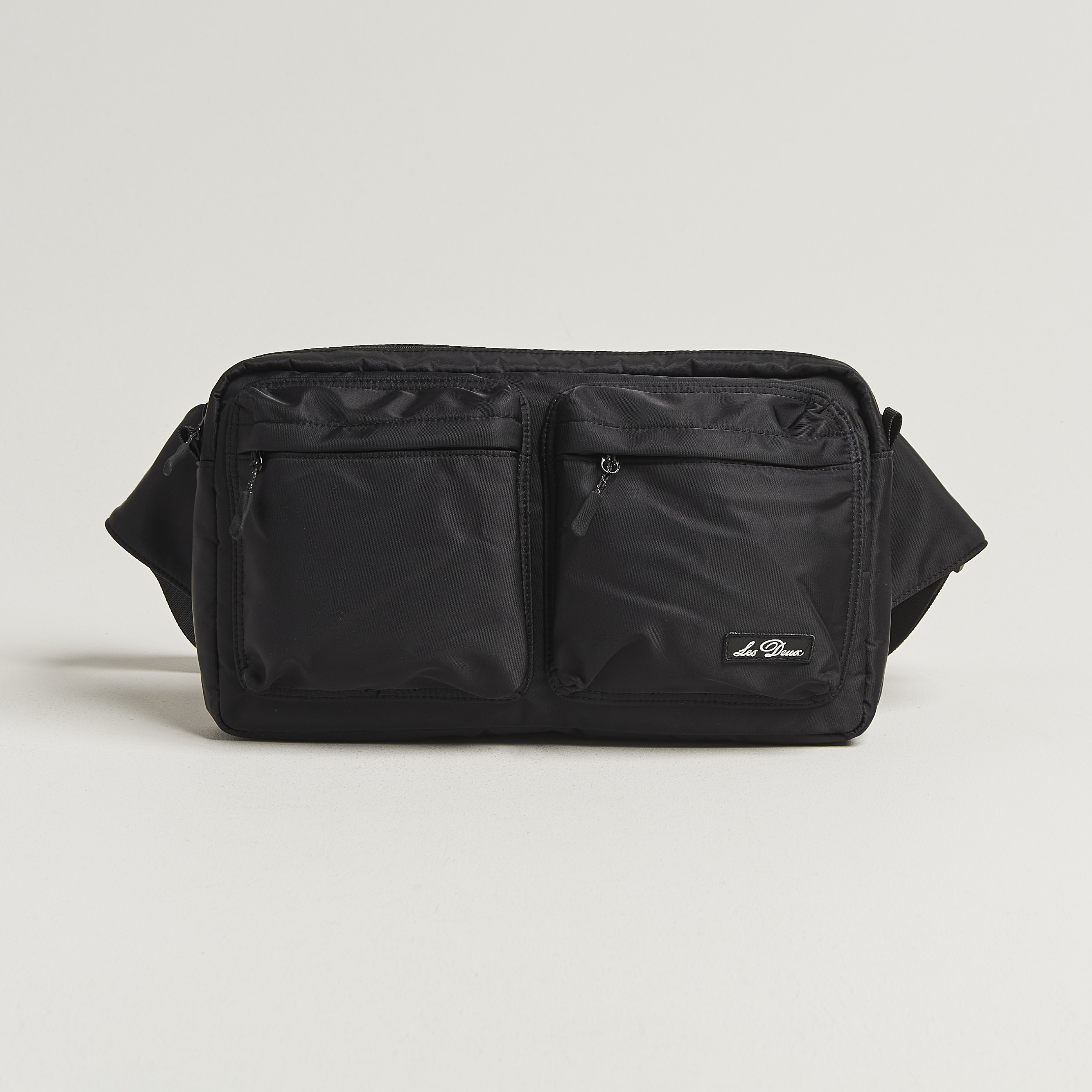 Les Deux Hubert Tech Cross Body Bag Black at CareOfCarl.com