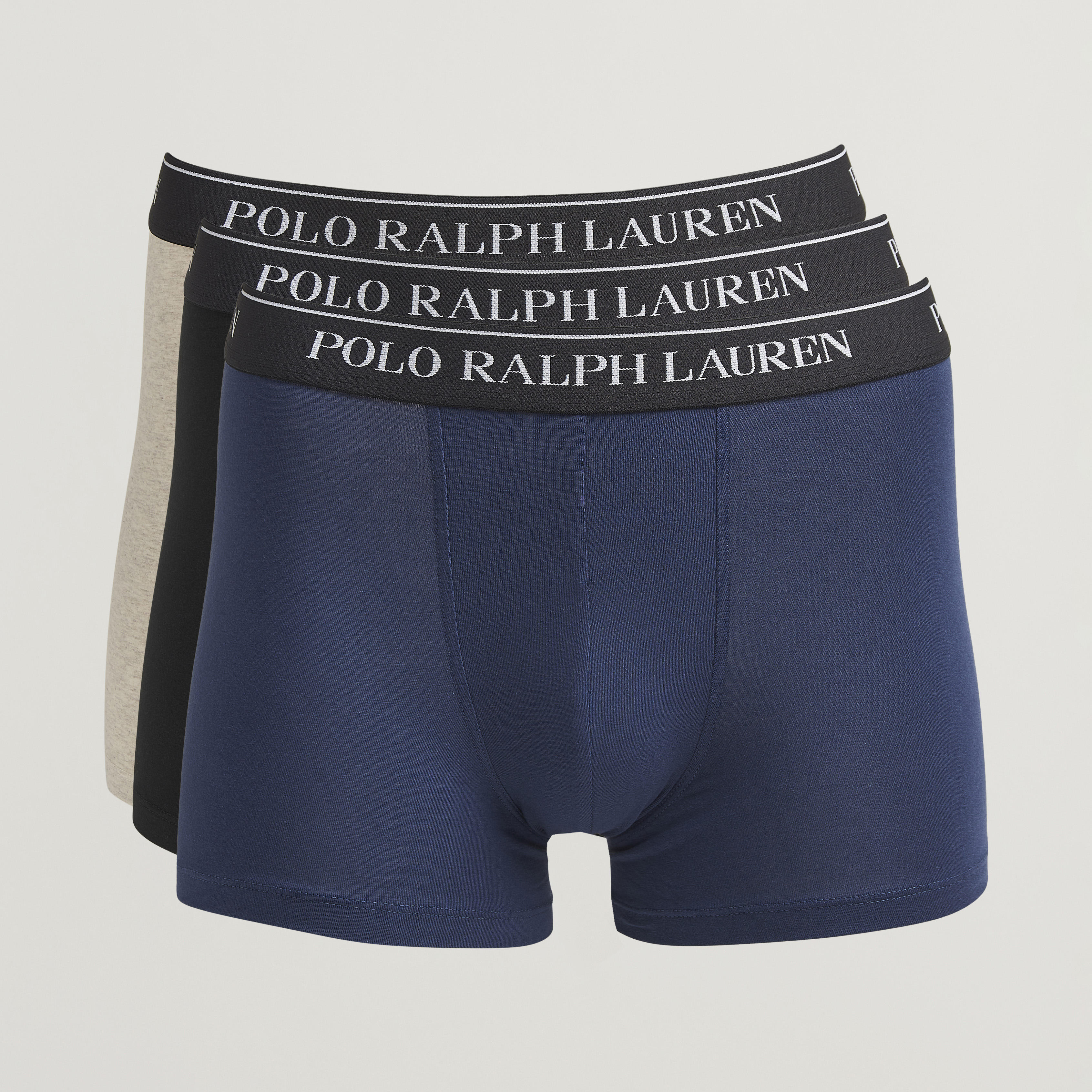 Polo Ralph Lauren 3-Pack Trunk Navy/Beige/Black at CareOfCarl.com