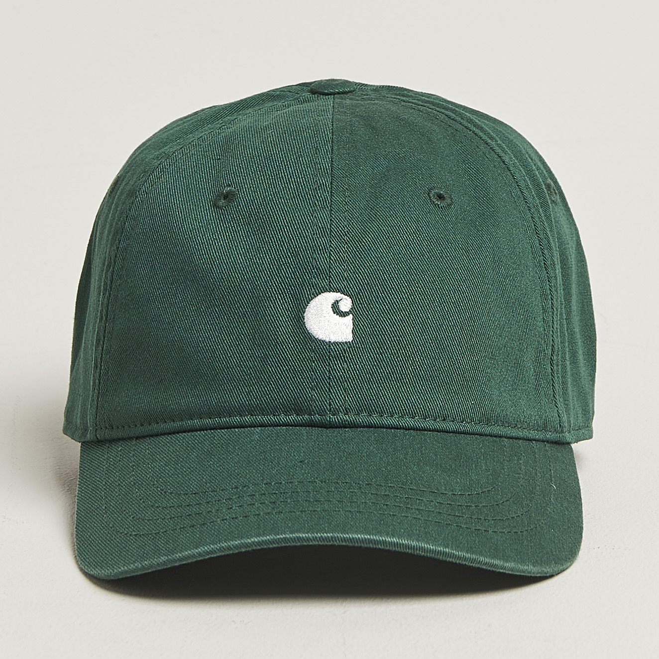 Carhartt WIP Madison Logo Cap Dark Fir at CareOfCarl.com