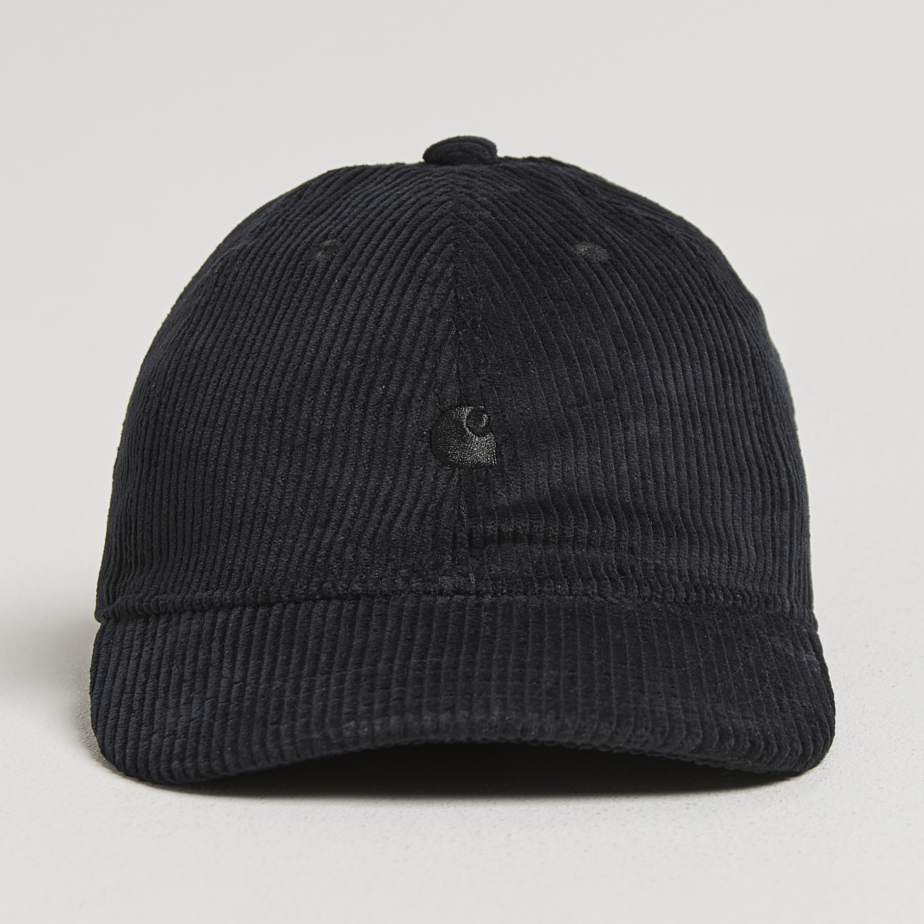 Carhartt WIP Harlem Cord Cap Black at CareOfCarl.com