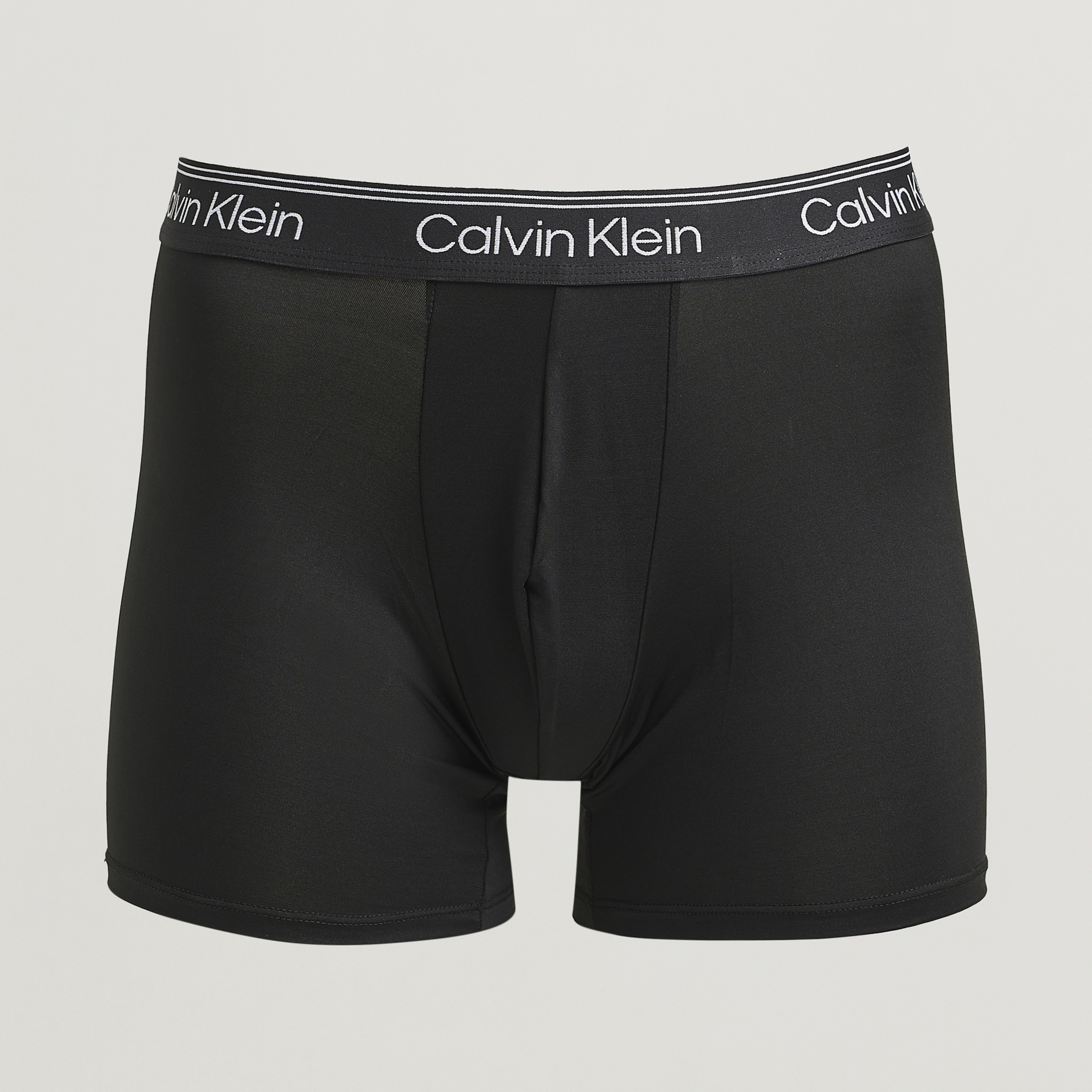 Calvin Klein 3-Pack Micro Stretch Boxer Brief Black at CareOfCarl.com