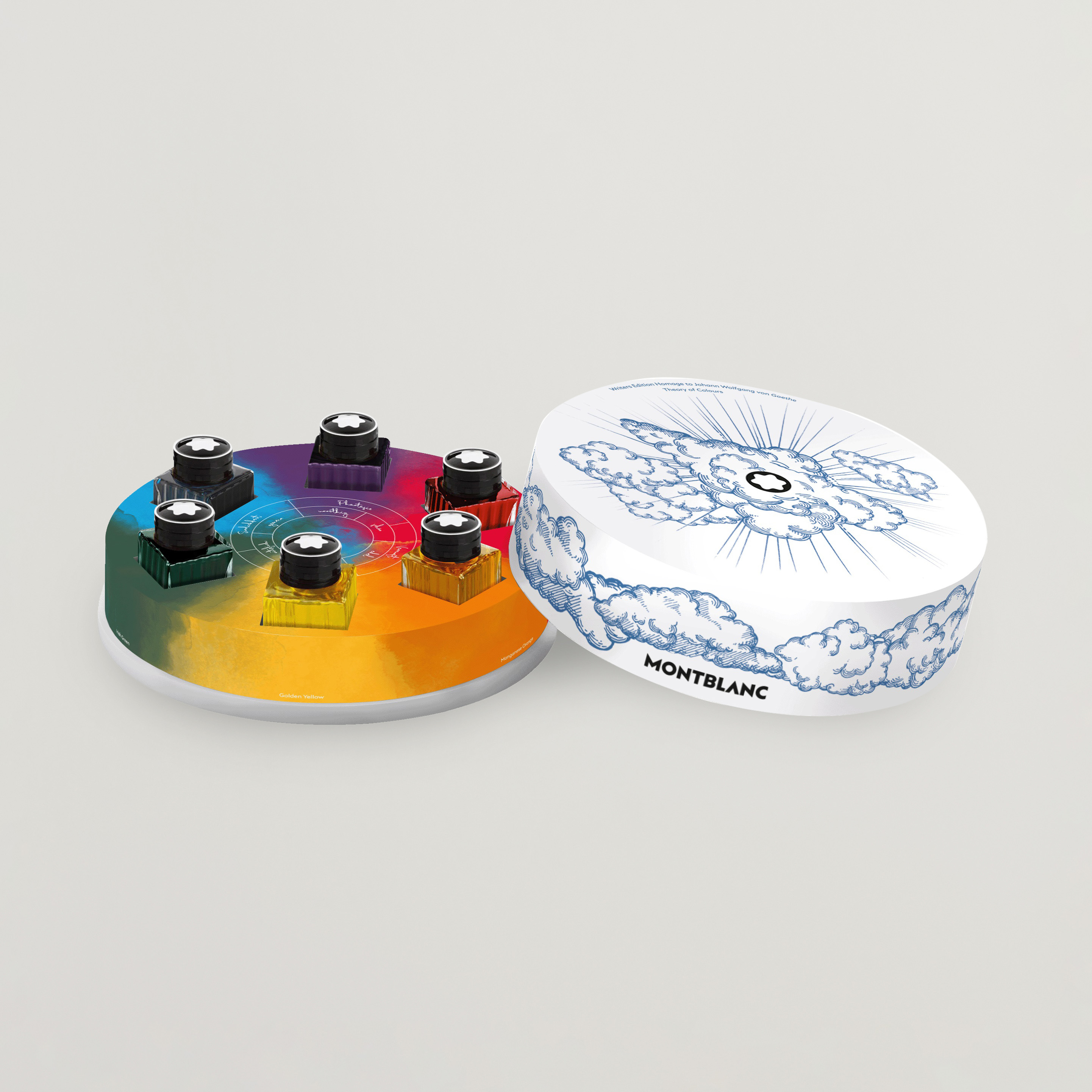 Montblanc Ink Bottles Set Writers Edition Homage 6x30ml at CareOfCarl.com