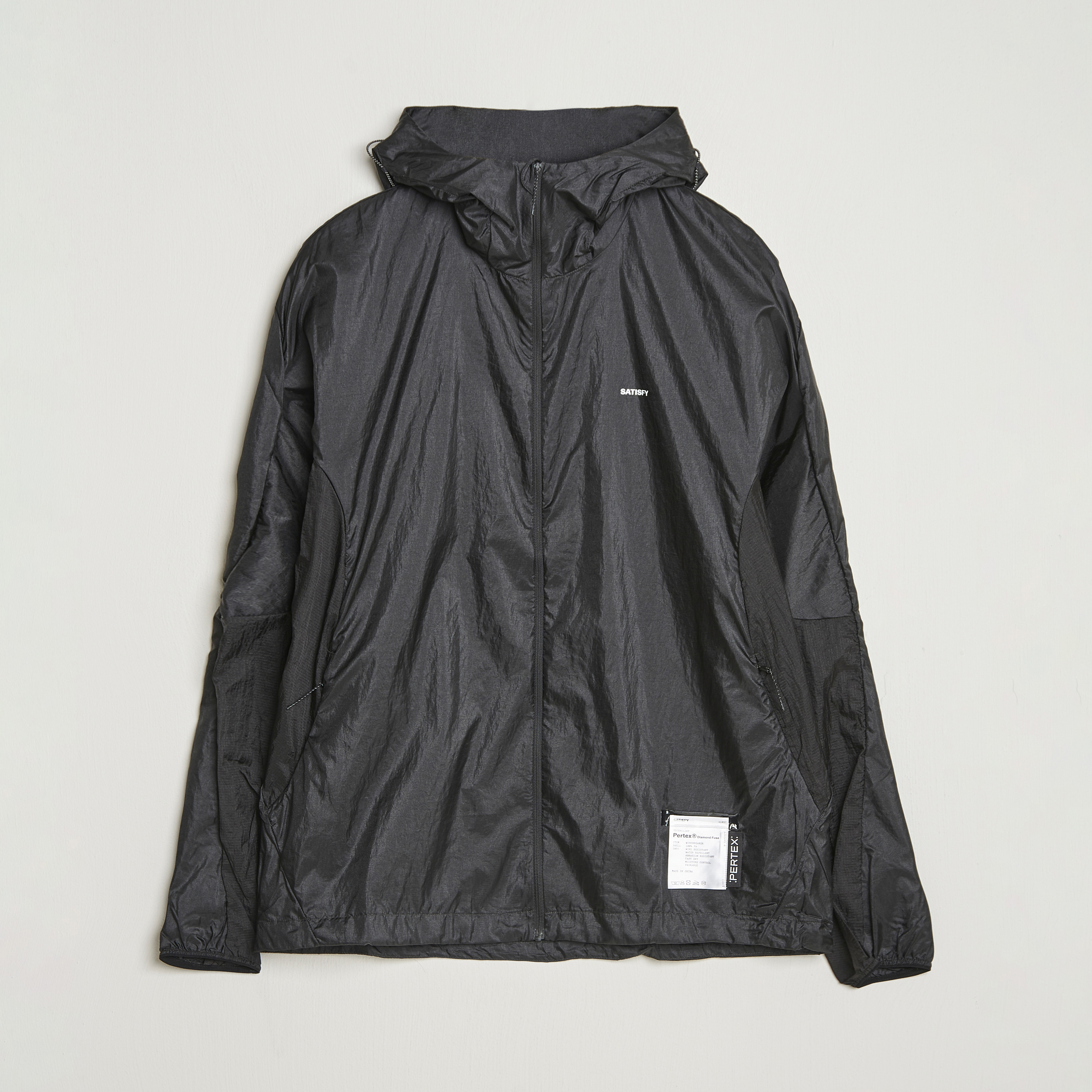 Satisfy Pertex Diamond Fuse Windbreaker Black at CareOfCarl.com