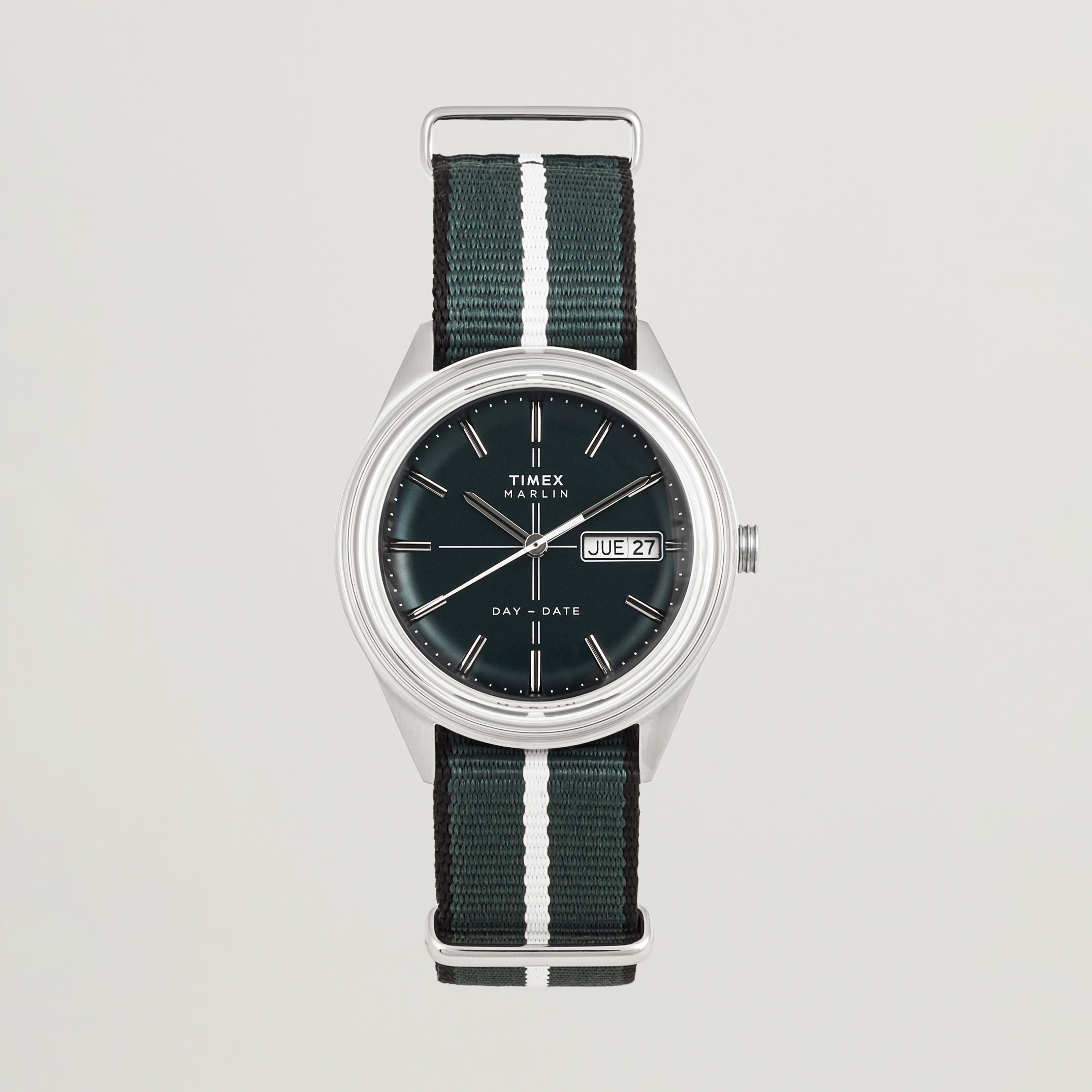 Timex Marlin Jet 3-Hand Quartz 39mm Green Dial at CareOfCarl.com
