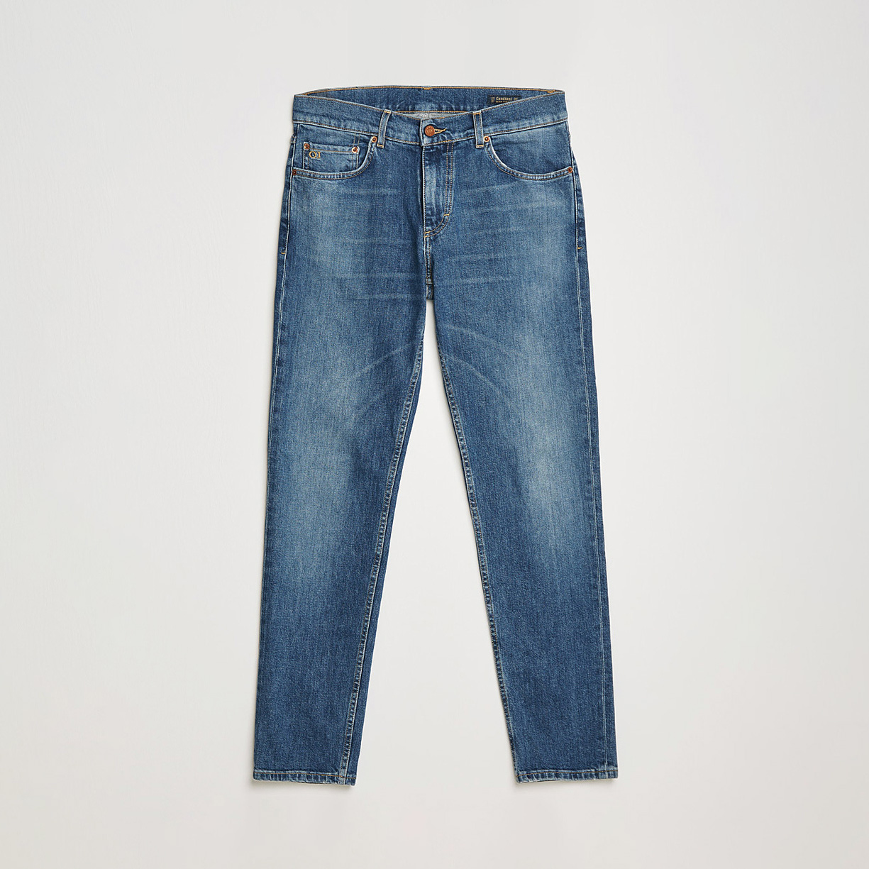Oscar Jacobson Albert Cotton Stretch Jeans Vintage Wash at CareOfCarl.com