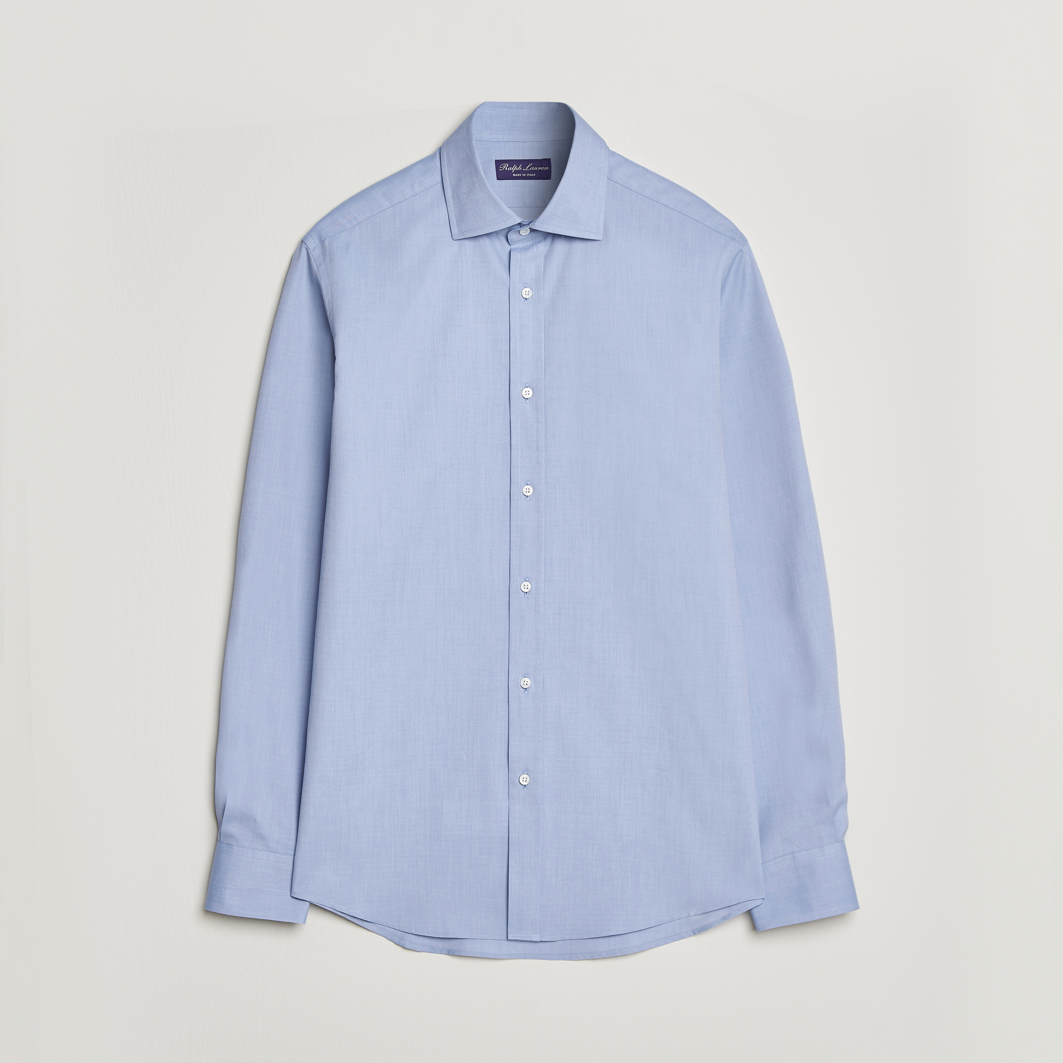 Ralph Lauren Purple Label Oxford Button Down Shirt Light Blue at CareOfCarl