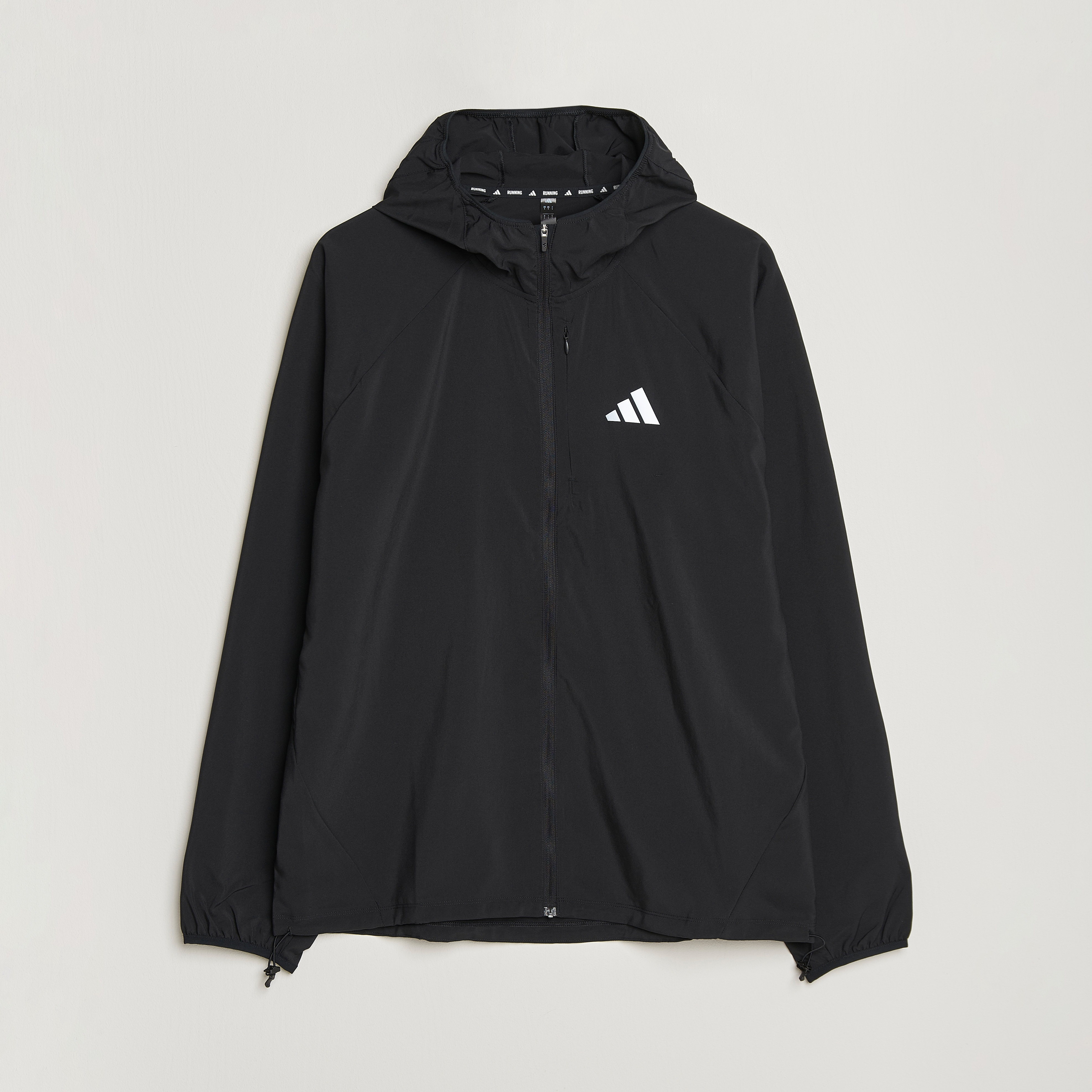 adidas Performance Running Hooded Jacket Black at CareOfCarl.com