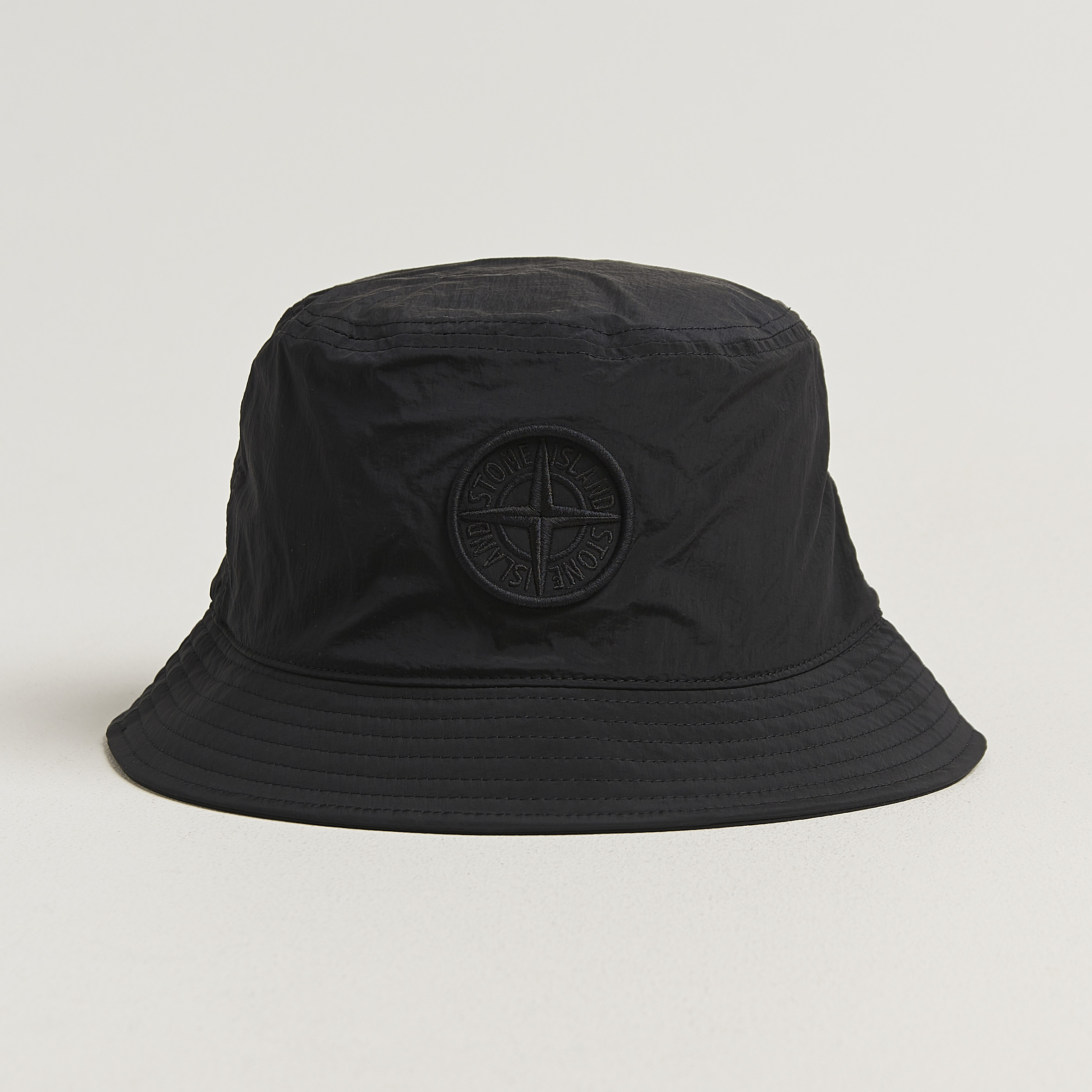Stone Island Nylon Metal Bucket Hat Black at CareOfCarl.com