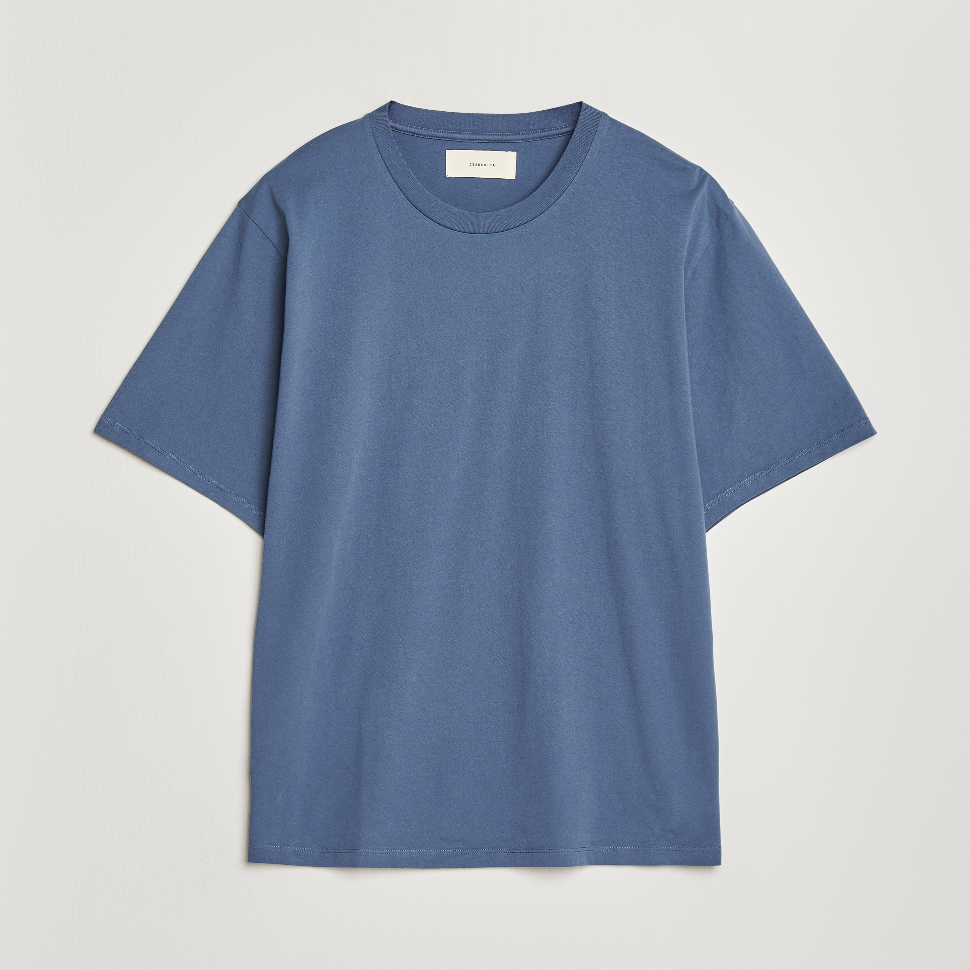 Jeanerica Delon Crew Neck T-Shirt Blue at CareOfCarl.com