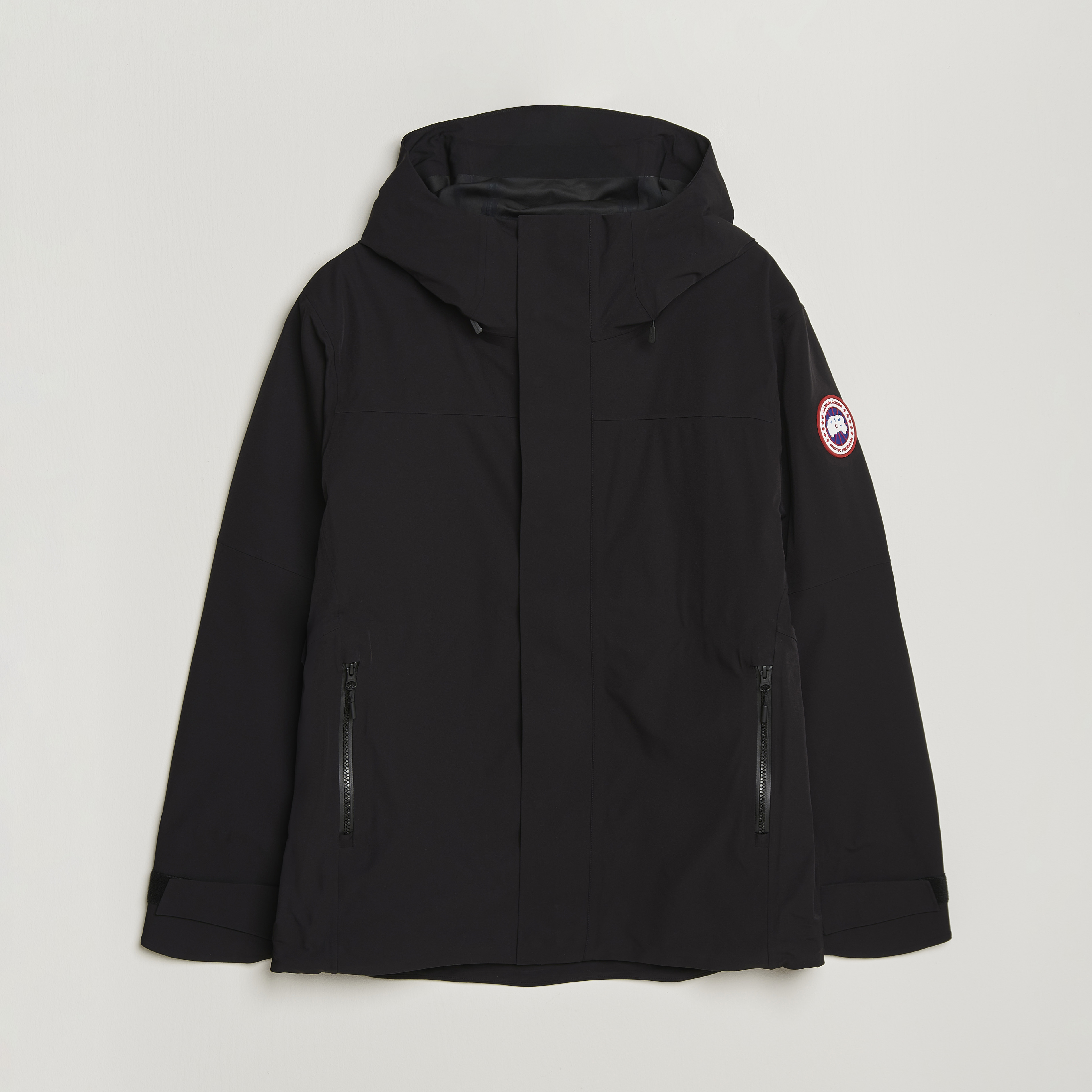 Canada Goose Rupert Rain Jacket Black at CareOfCarl.com