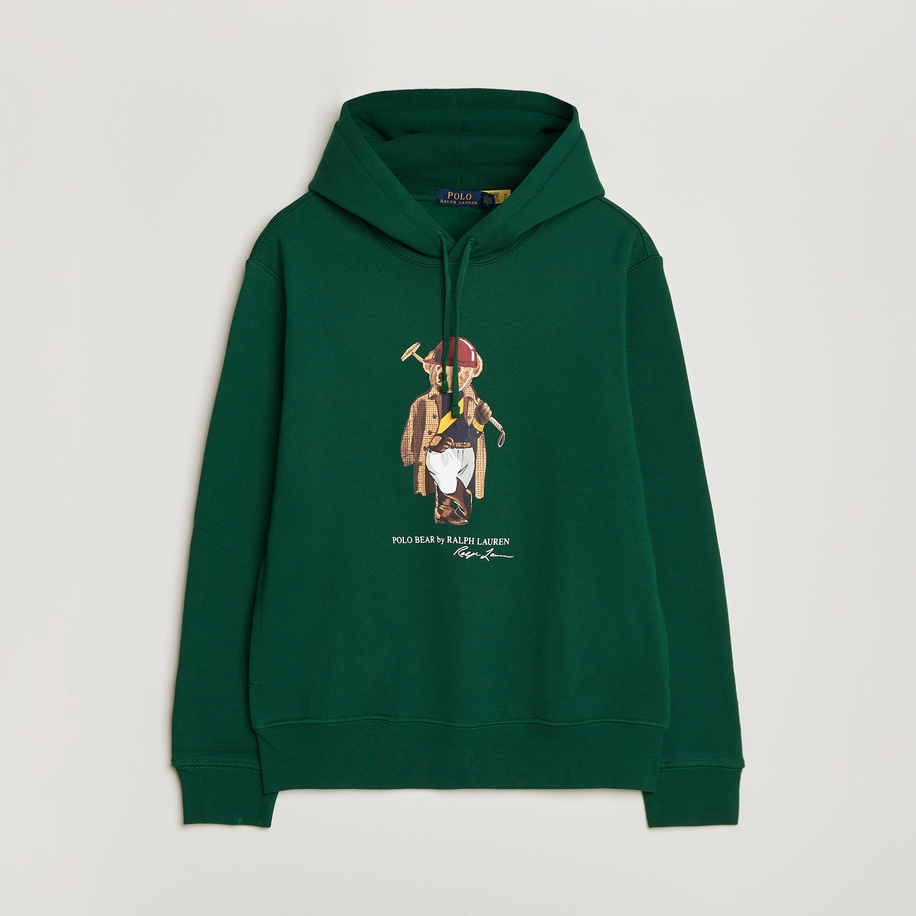 Polo Ralph Lauren Fleece Bear Hoodie New Forest at CareOfCarl.com
