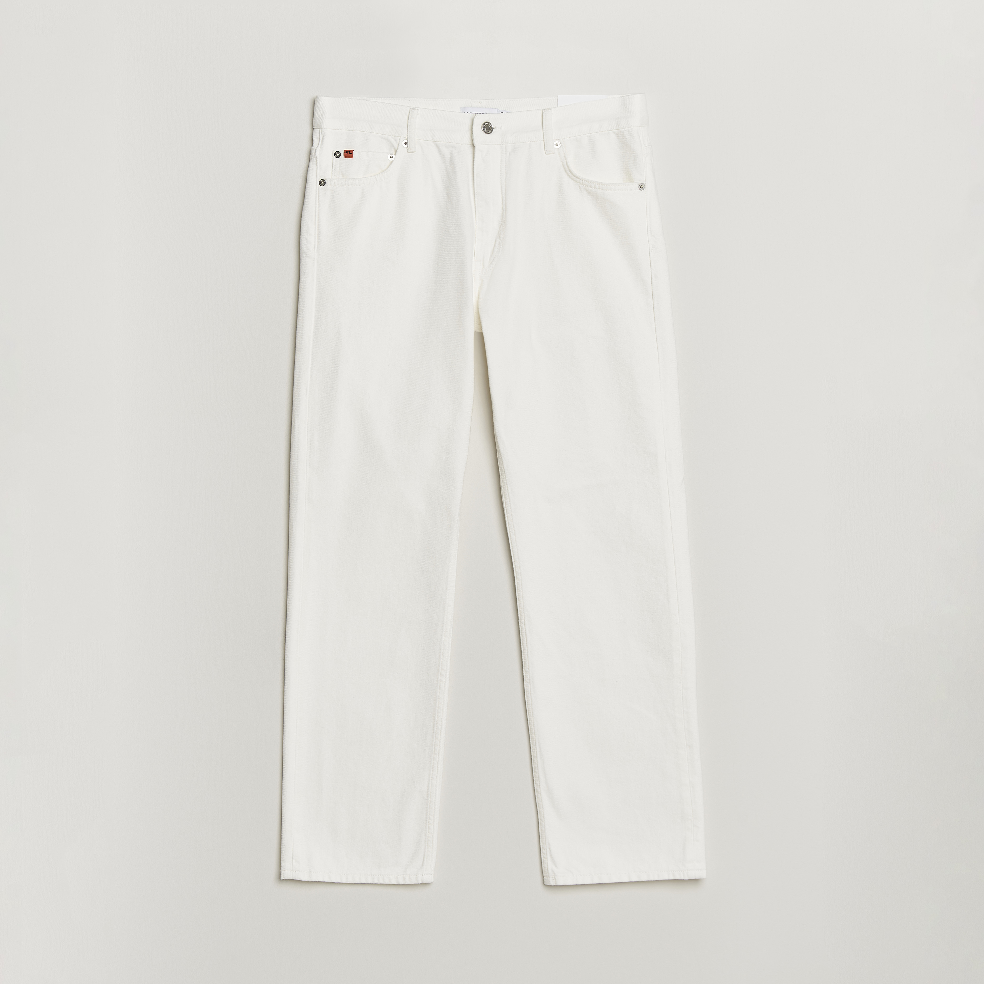 J.Lindeberg Cody Regular 5-Pocket Pants White at CareOfCarl.com