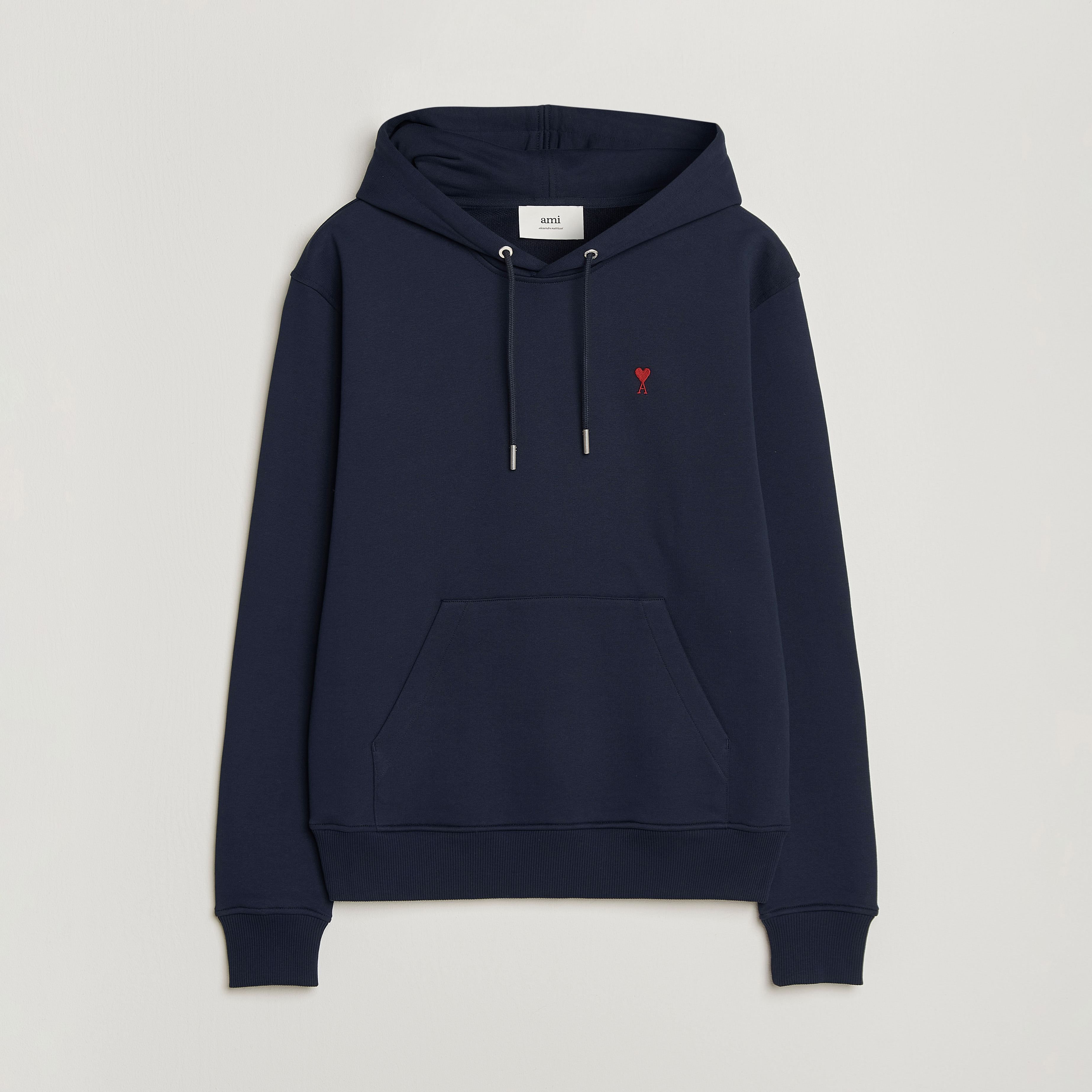 AMI Heart Logo Hoodie Navy at CareOfCarl.com