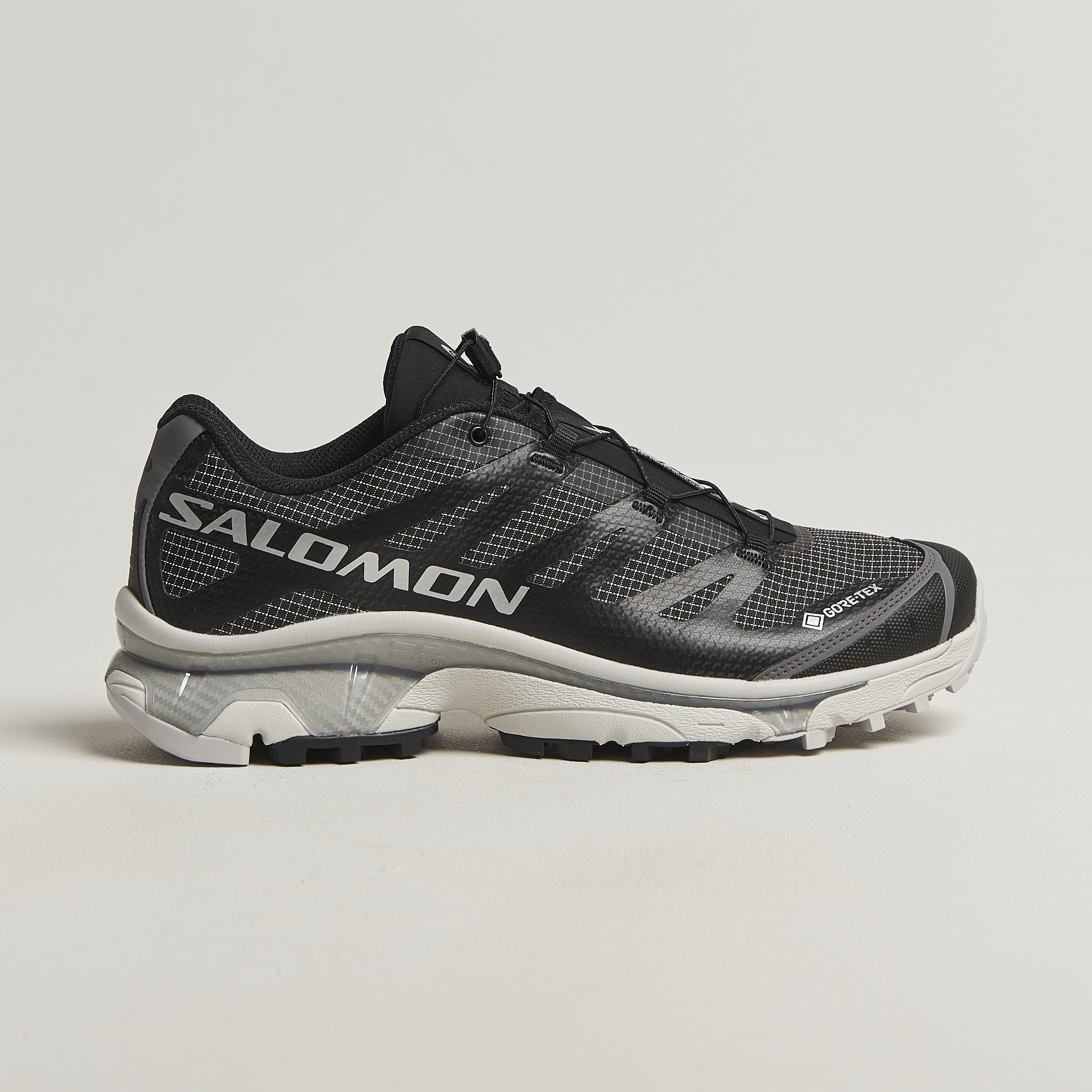 Salomon XT-4 GTX Sneakers Black/Lunar Rock at CareOfCarl.com