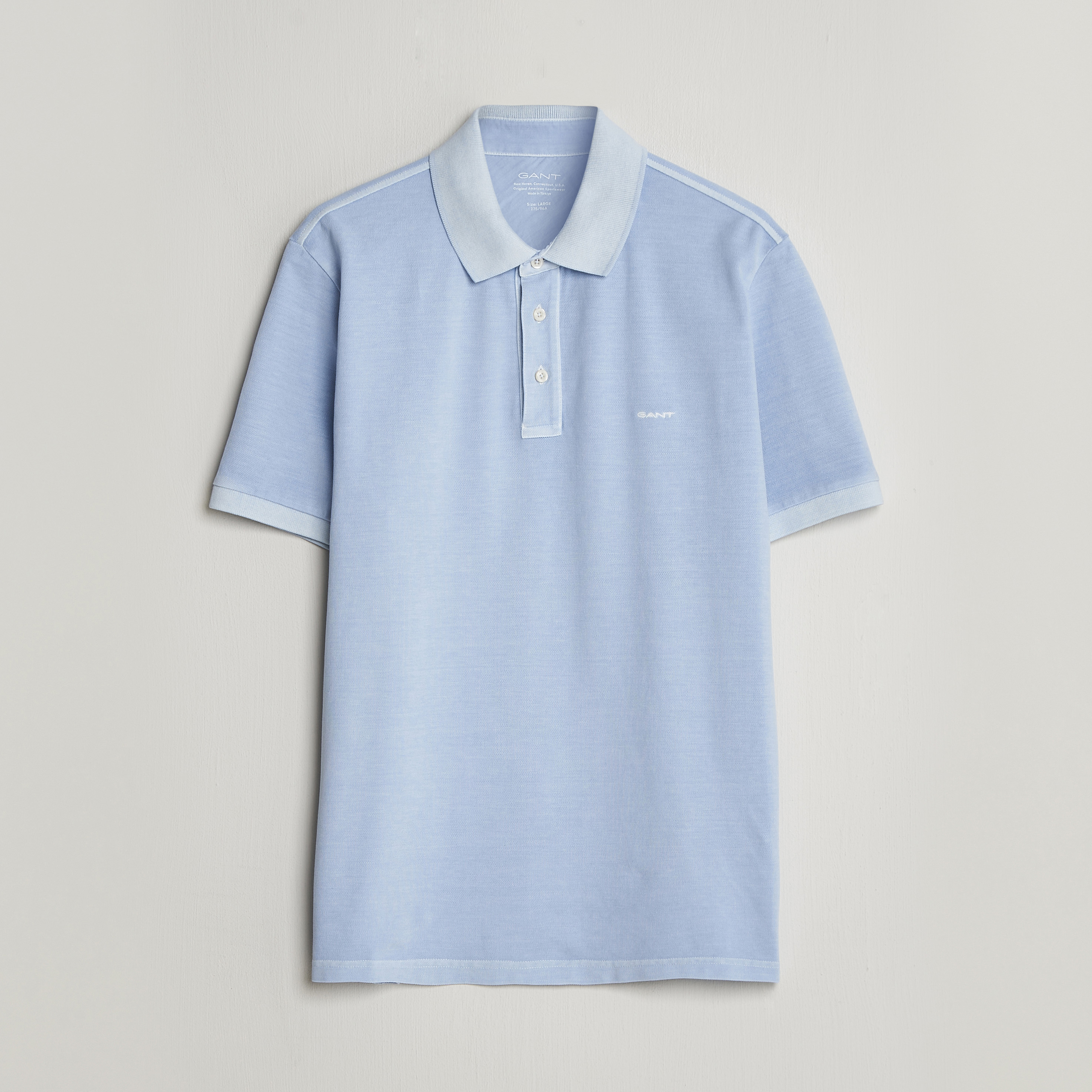 GANT Sunfaded Polo Fresh Blue at CareOfCarl.com