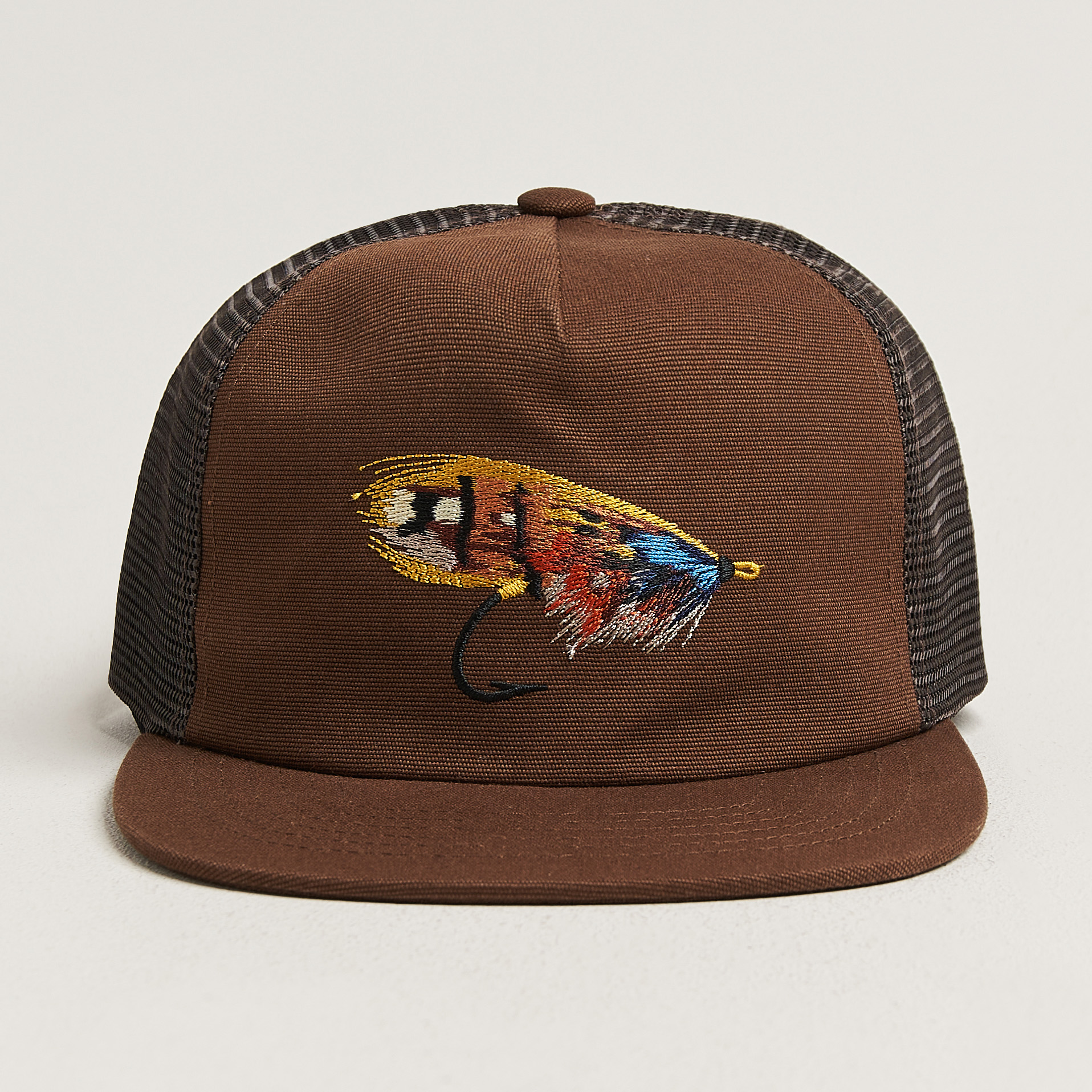 Filson Durham Ranger Trucker Cap Brown at CareOfCarl.com