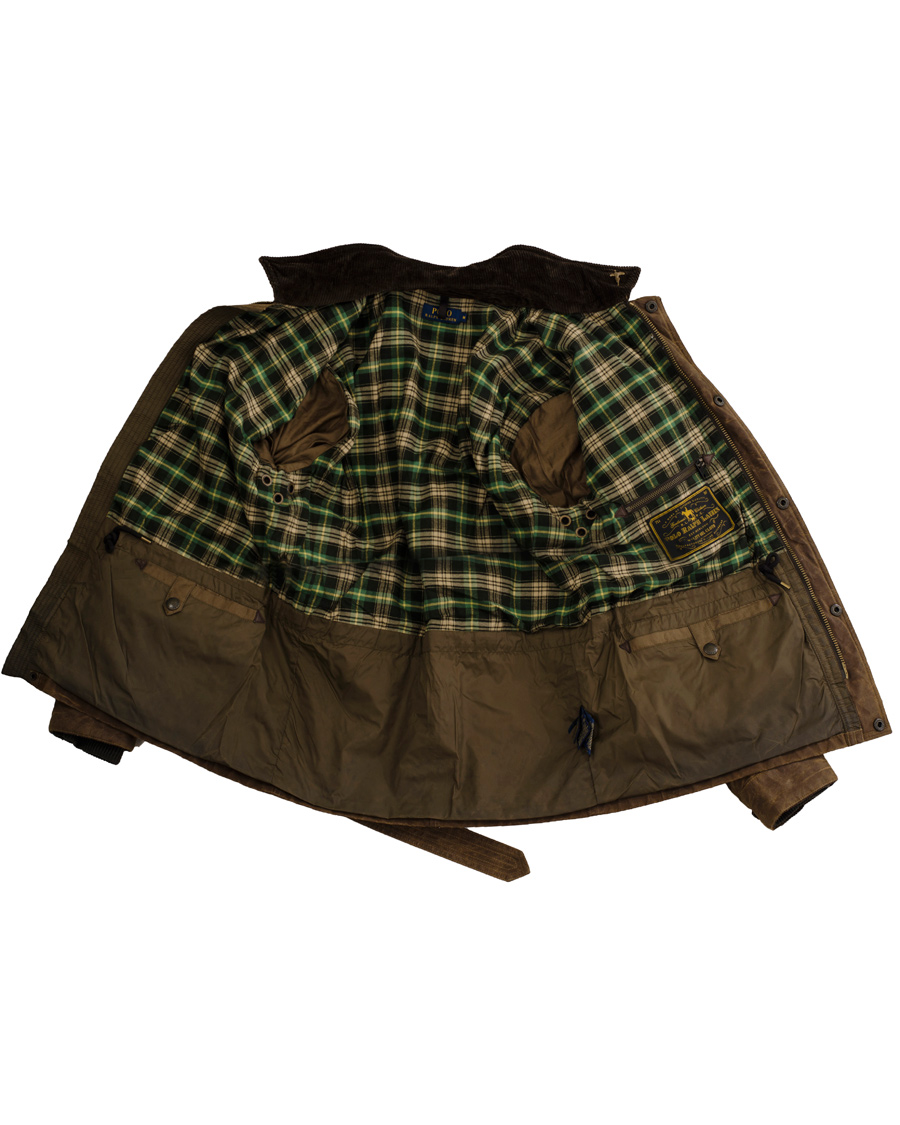 Polo Ralph Lauren Cylinder Biker Jacket Litchfield Honey Brown at CareOfCar